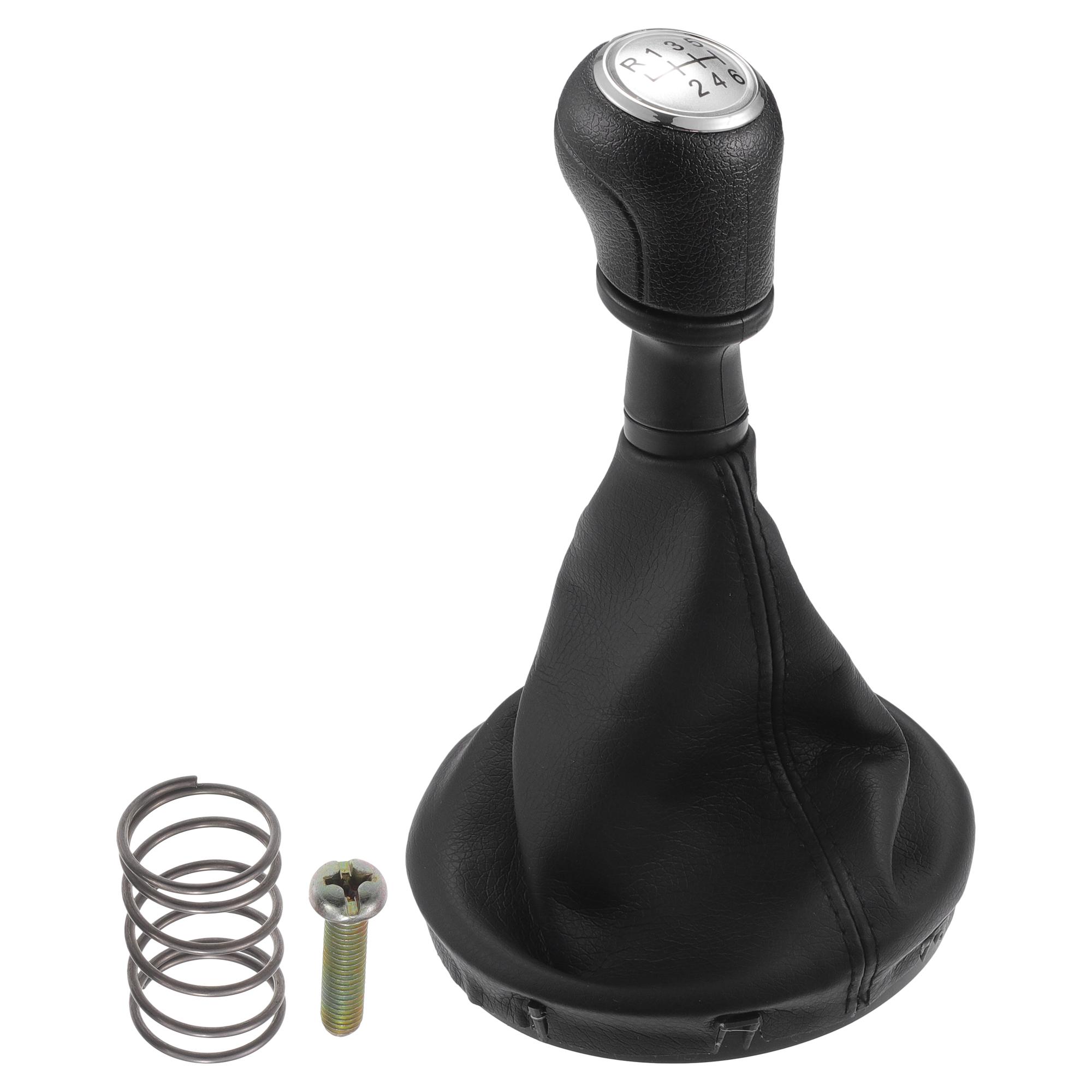 Unique Bargains Gear Shifter Knob with Cover 6 Speed Manual Stick ...