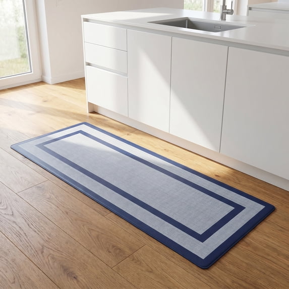 Unique Bargains Geometric Anti Waterproof Oil Resistant Non Slip Floor ...