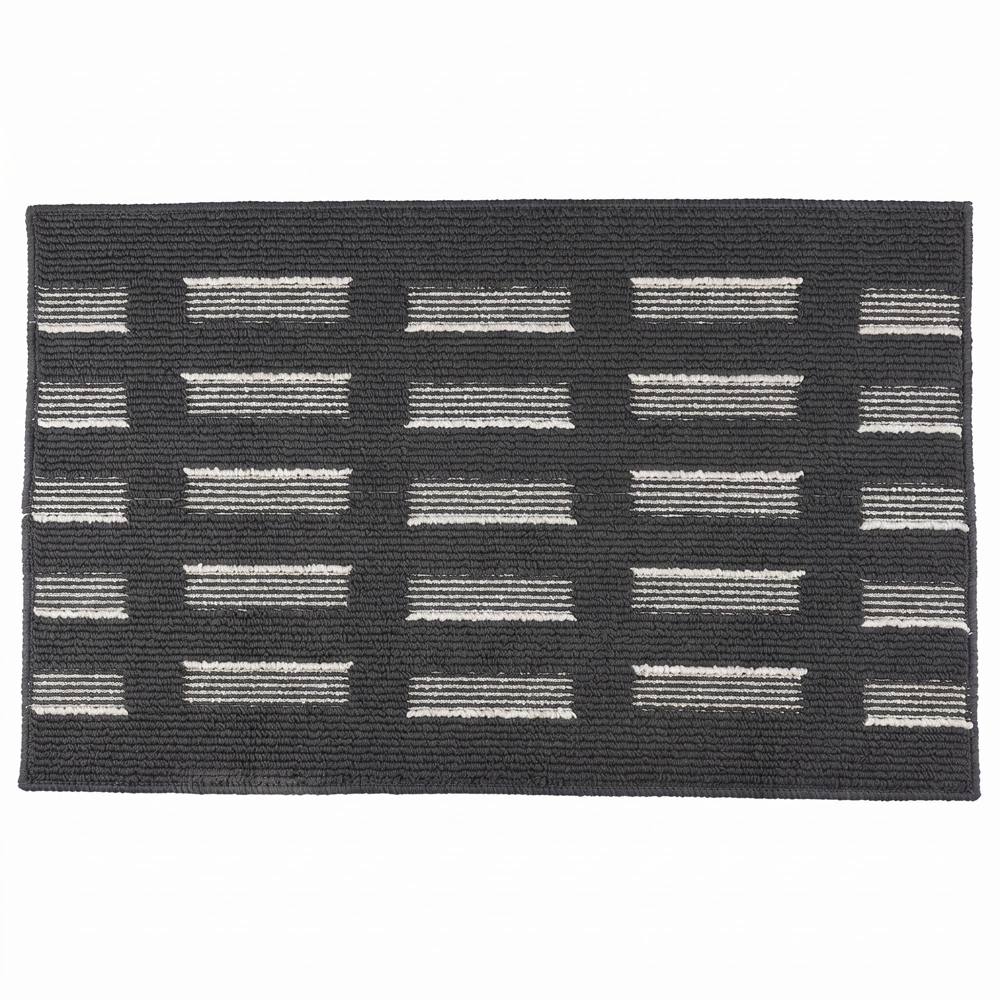 Unique Bargains Geometric Door Mat Indoor Outdoor Waterproof Welcome ...