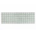 Unique Bargains Geometric Runner Rug Shaggy Bedside Non-Slip Hallway ...