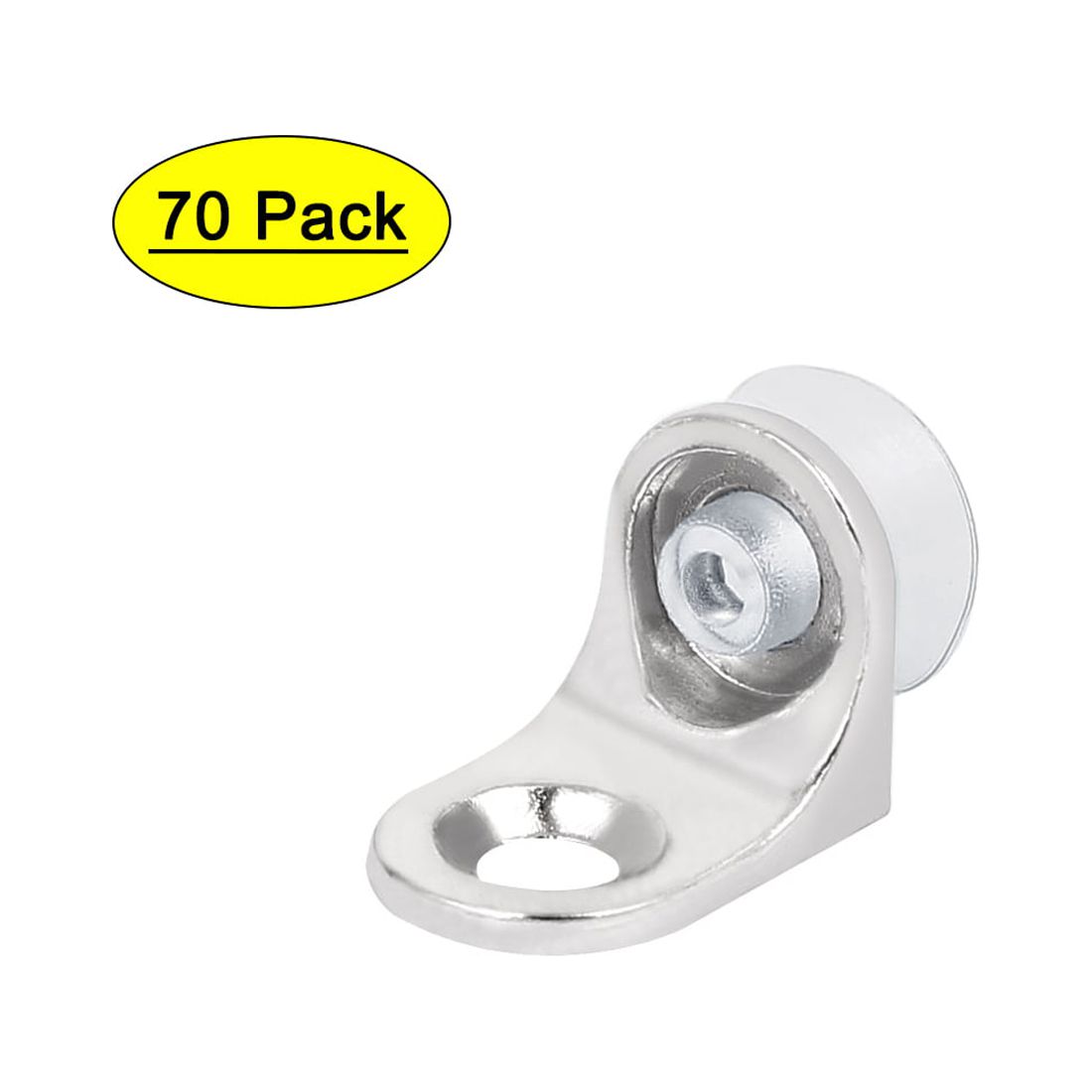 Unique Bargains Glass Furniture Shelf Zinc Alloy Suction Cup Support ...