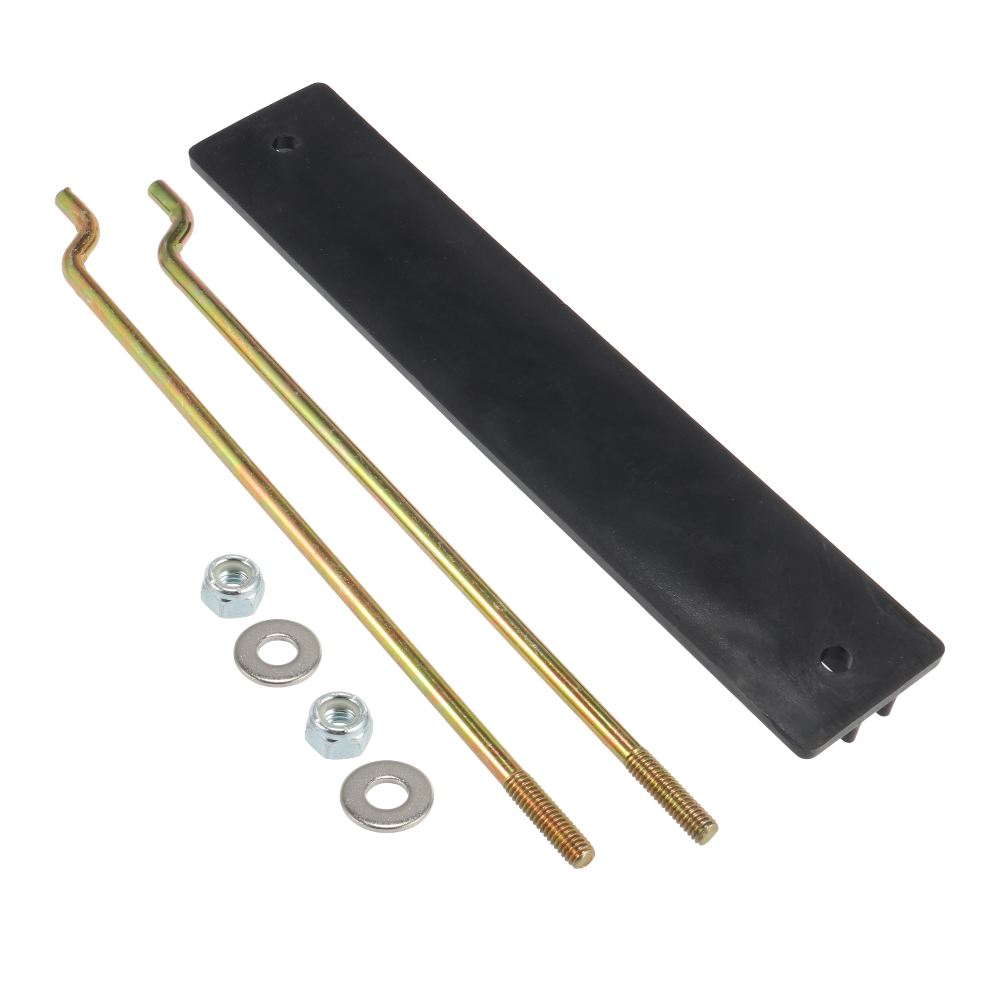 Unique Bargains Golf Cart Battery Hold Down Plate Rods Washers Nuts Kit ...