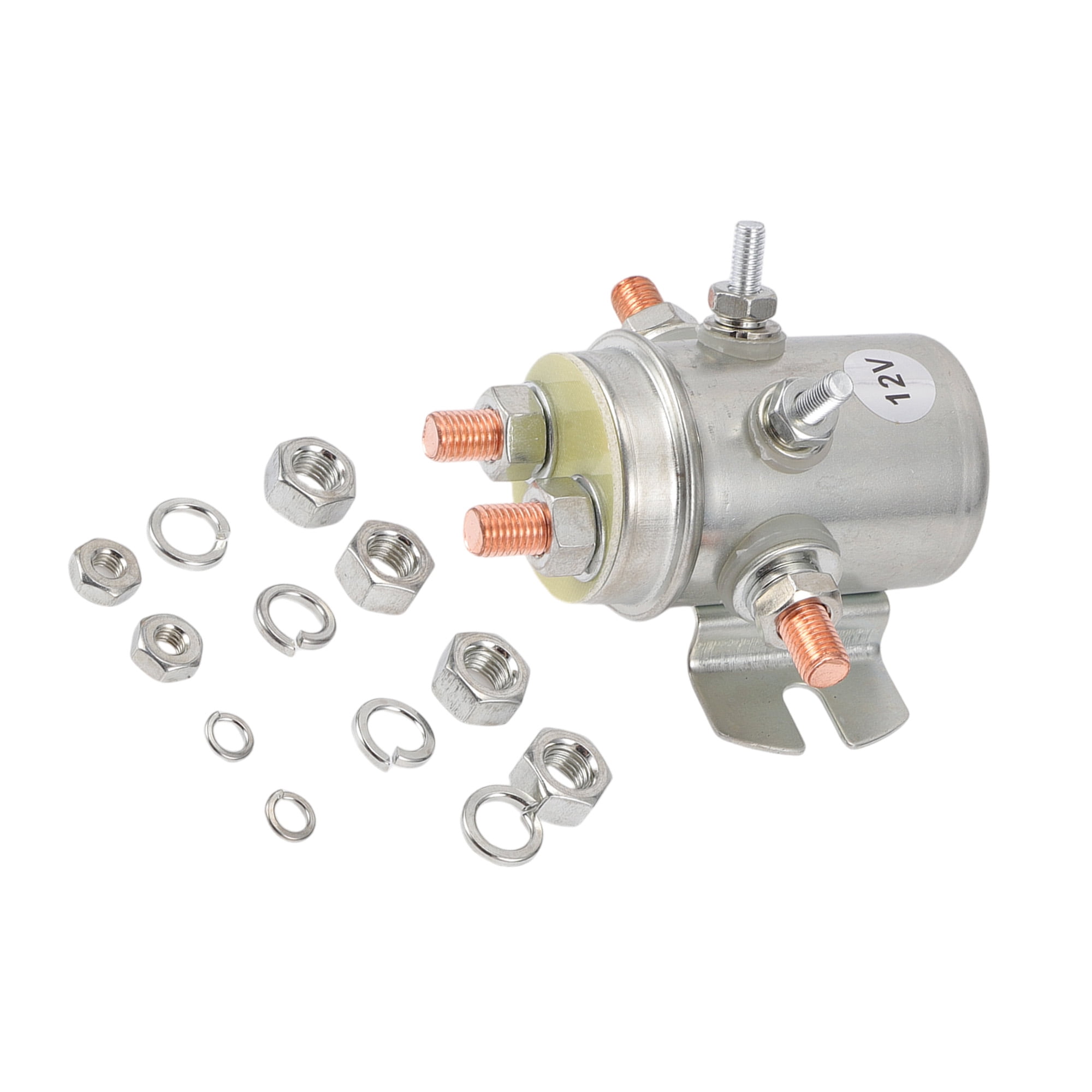 Unique Bargains Golf Cart Marine Boat Solenoid Relay for Winch Motor ...