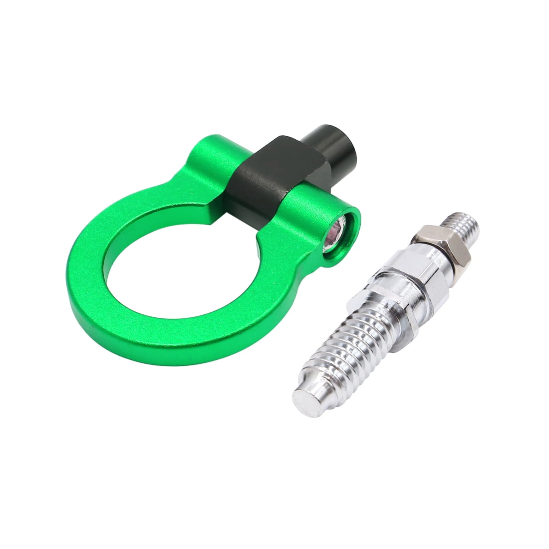 Unique Bargains Green Racing Screw On Tow Towing Hook Trailer Ring for ...