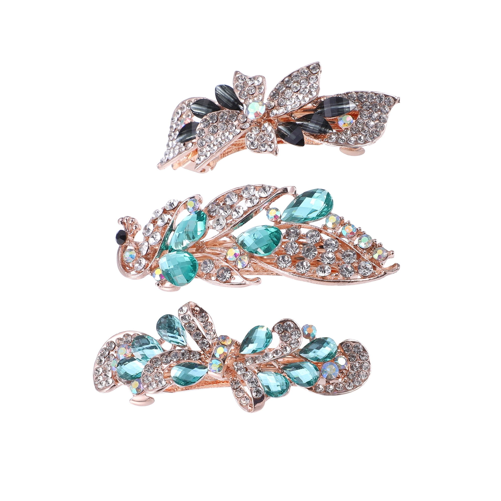 Unique Bargains Hair Barrettes Hair Accessories for Women Hair Clips ...