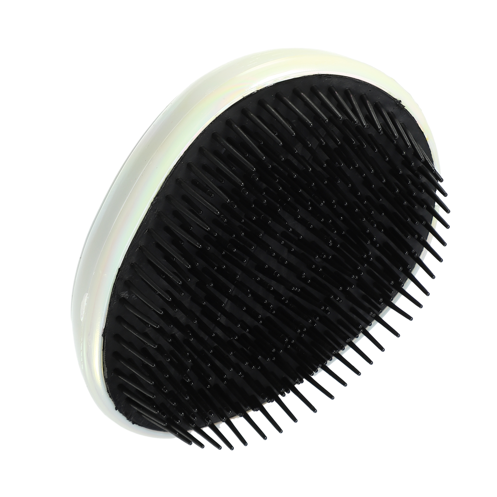 Unique Bargains Hair Brush Travel Portable Hair Brush Mini Egg Shape ...