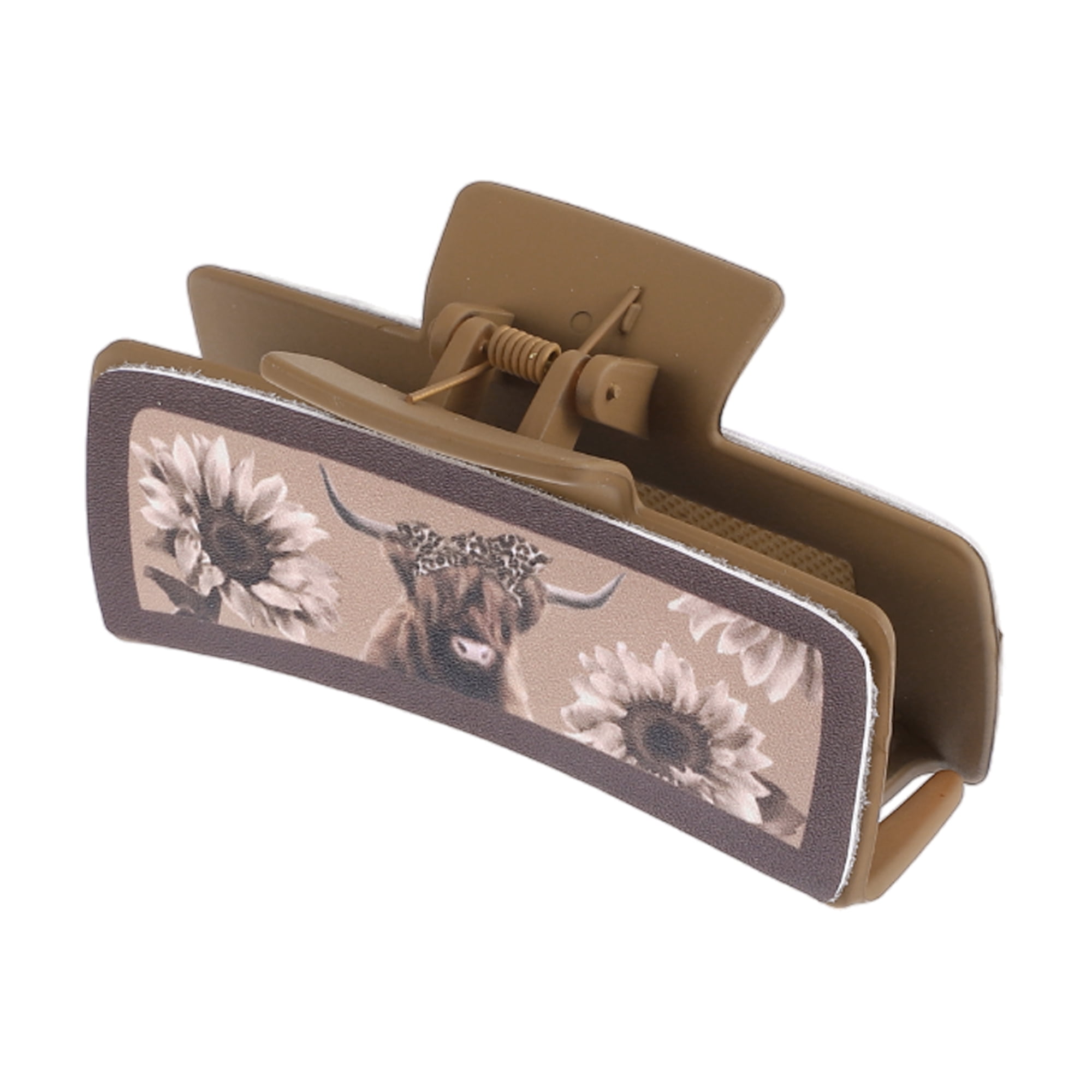 Unique Bargains Hair Claw Clips Highland Cattle Hair Claw Clips Matte ...