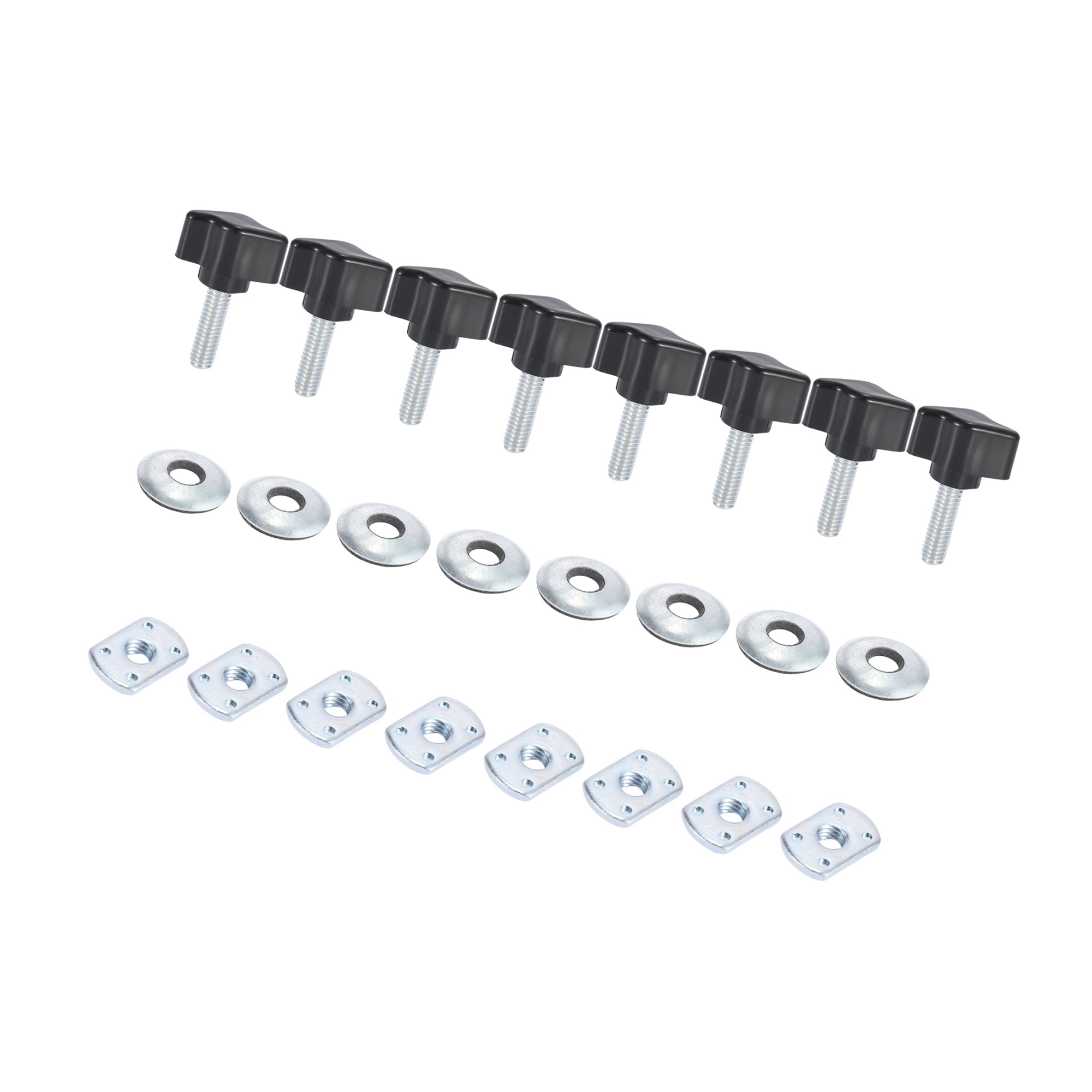 Unique Bargains Hardtop Quick Removal Bolts Screws Nuts Kit for Jeep ...