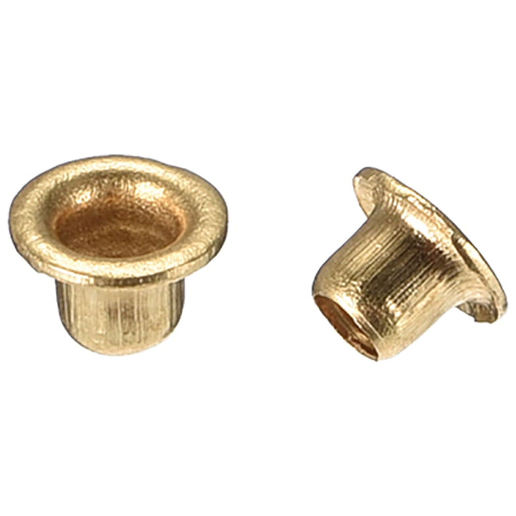 Unique Bargains Hollow Rivet,3mm x 3mm Through Hole Copper Hollow ...