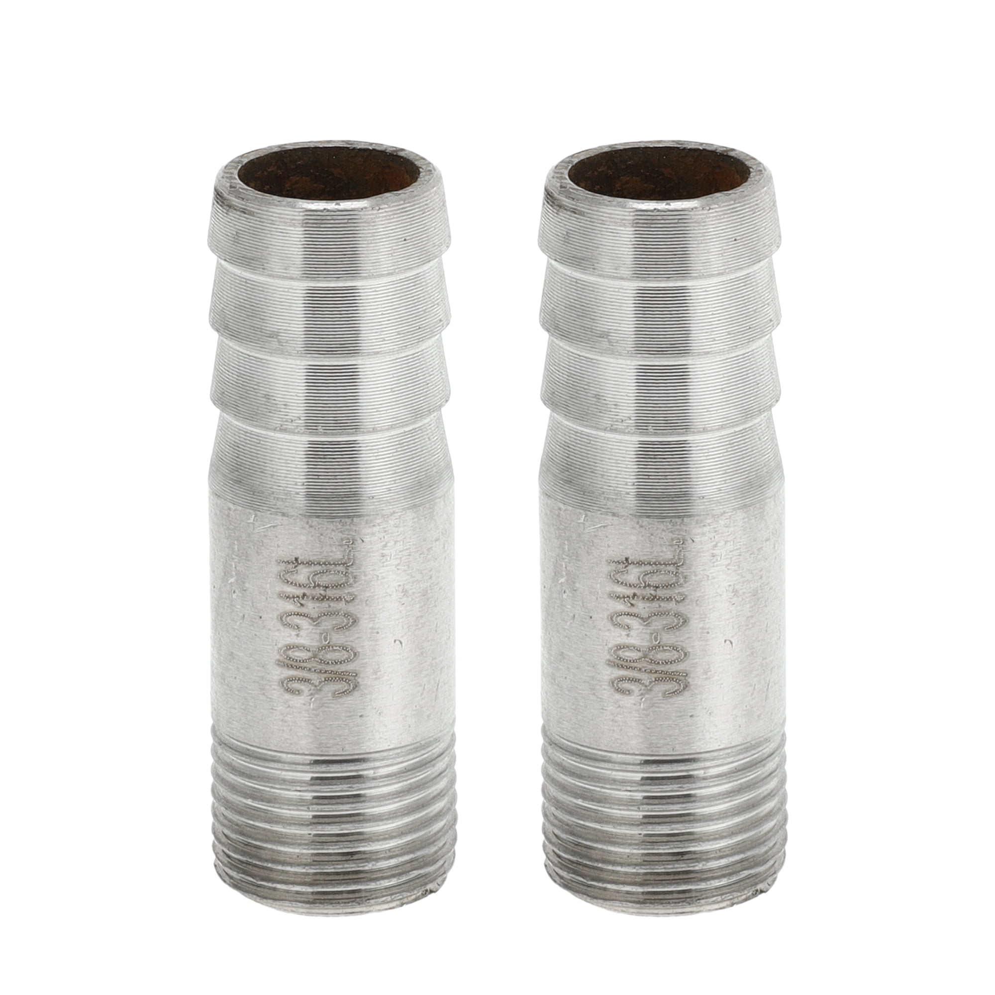 Unique Bargains Hose Barb Fittings 3/8" Male BSPT Tubing Connector for ...