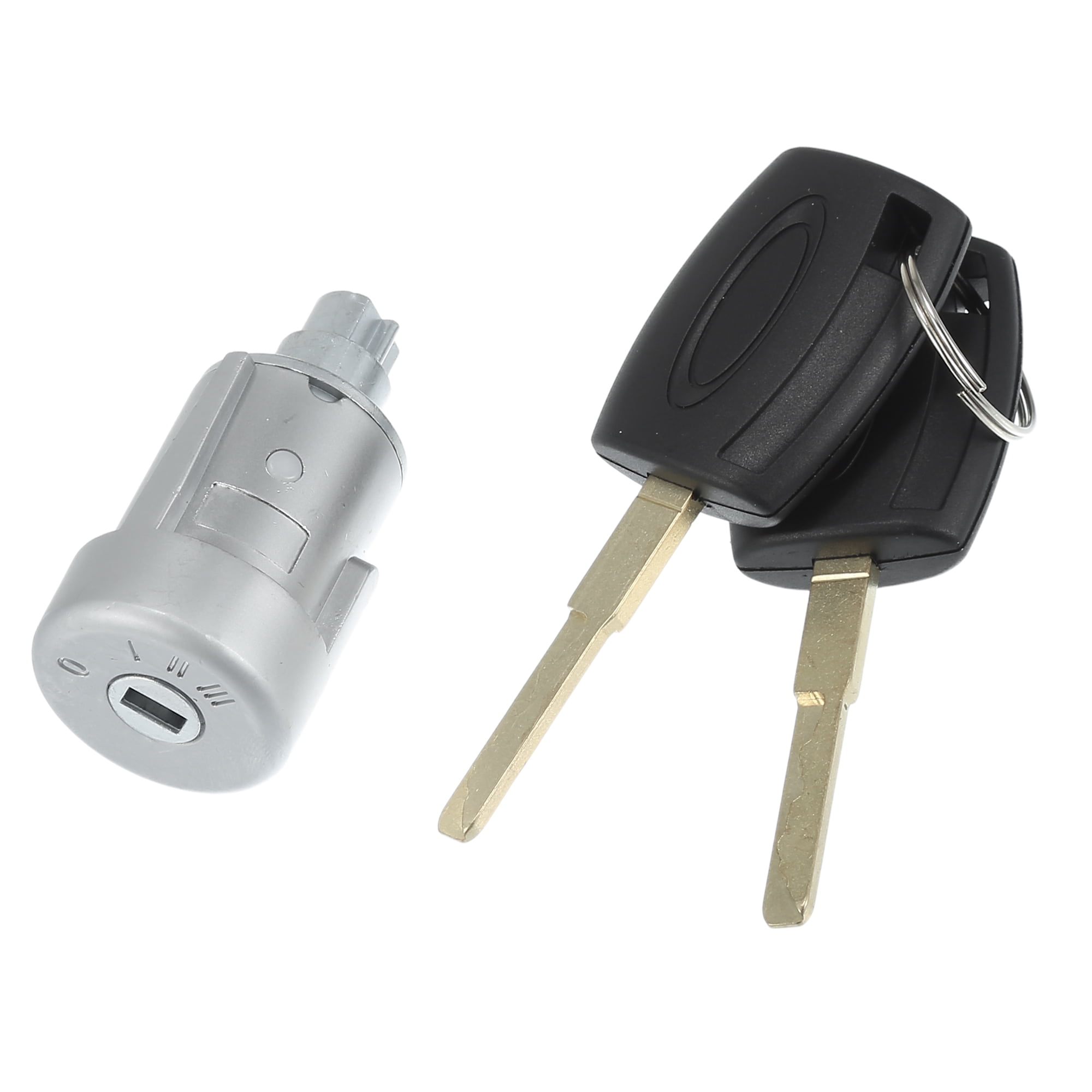 Unique Bargains Ignition Lock Cylinder w/ Keys for Ford Transit/ for ...