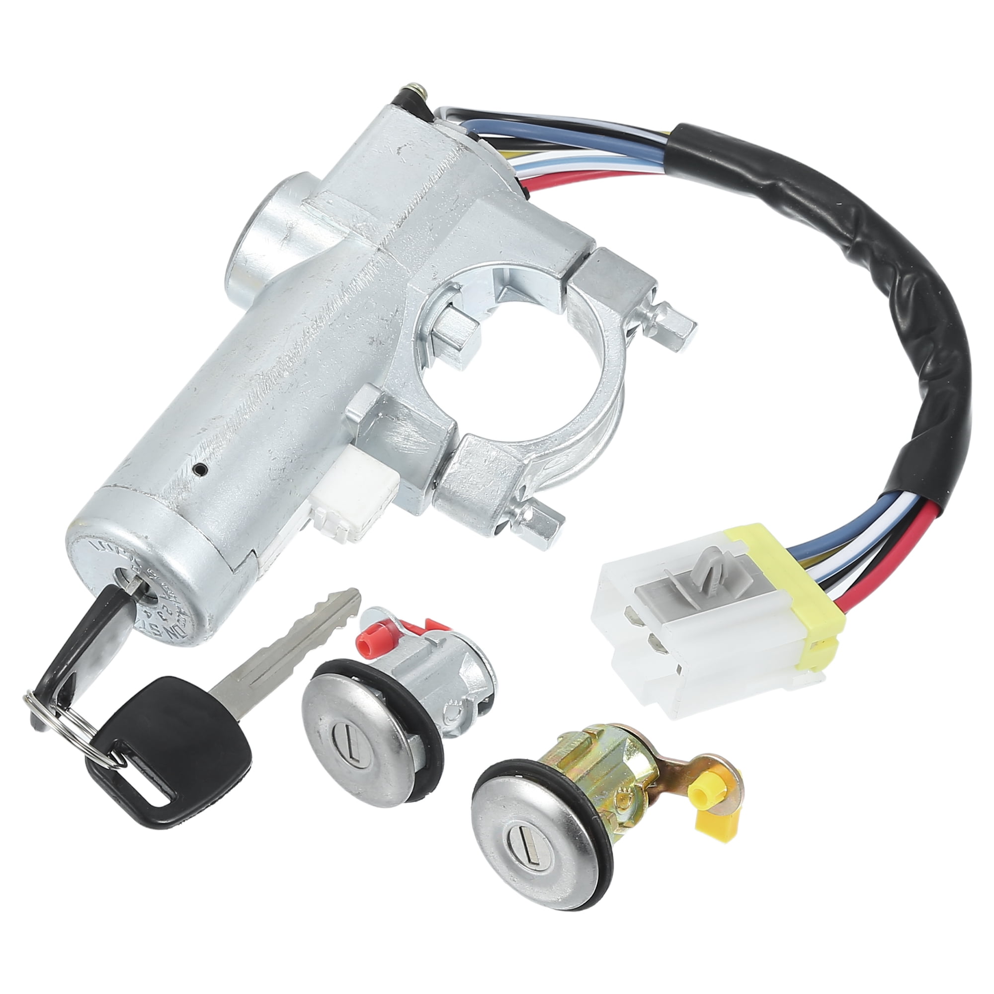 Unique Bargains Ignition Lock Cylinder w/ Keys for Nissan Frontier ...