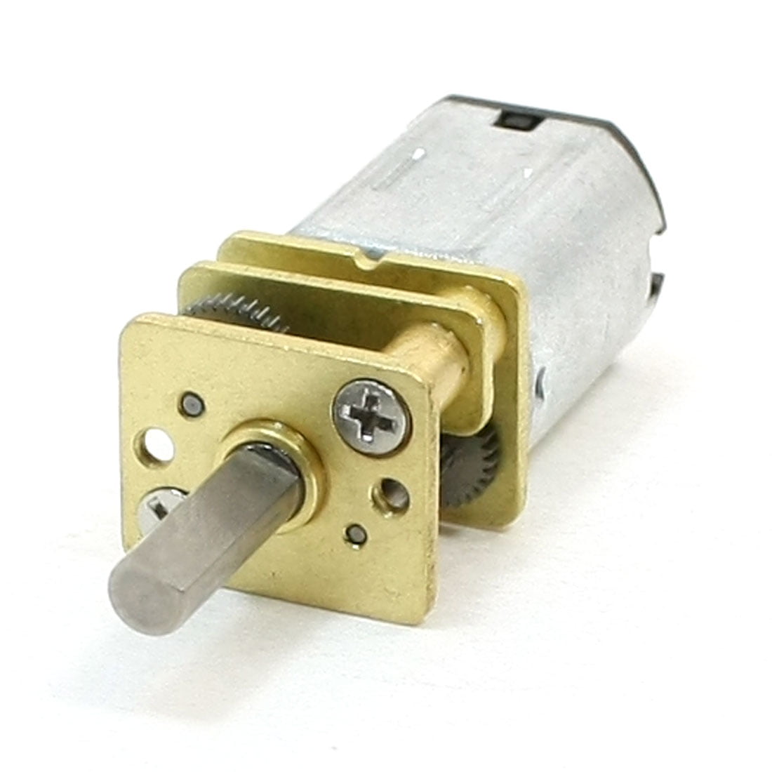 Unique Bargains Intelligent Car Robots Gear-box DC Gear Motor 12V ...