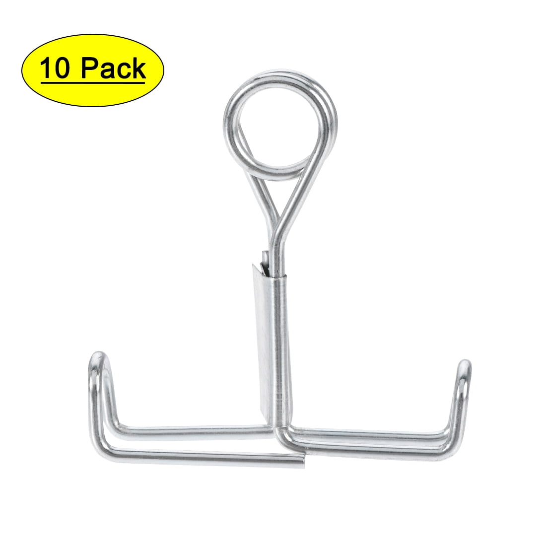 Unique Bargains Iron Flow Control Tubing Clamps Flat Jaw Spring Clamp ...