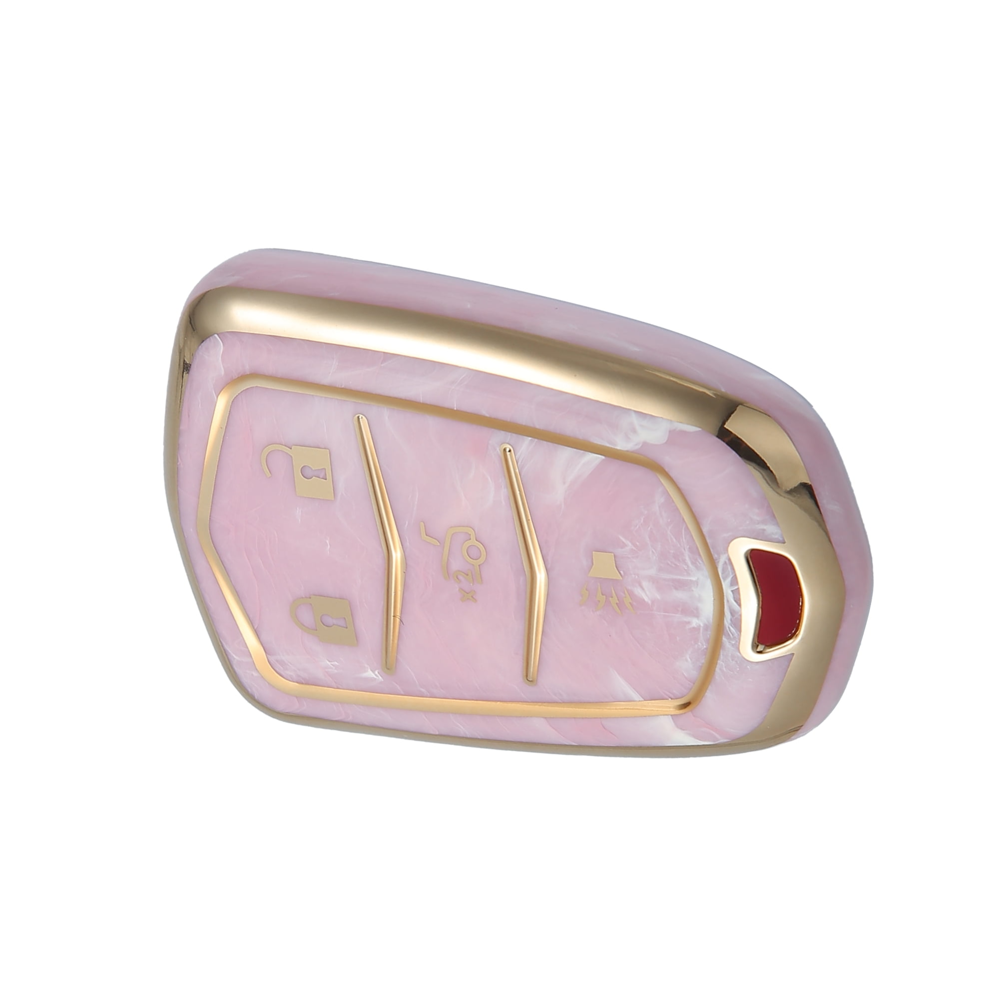 Unique Bargains Key Fob Cover for Cadillac Escalade ATS 4 Button TPU ...