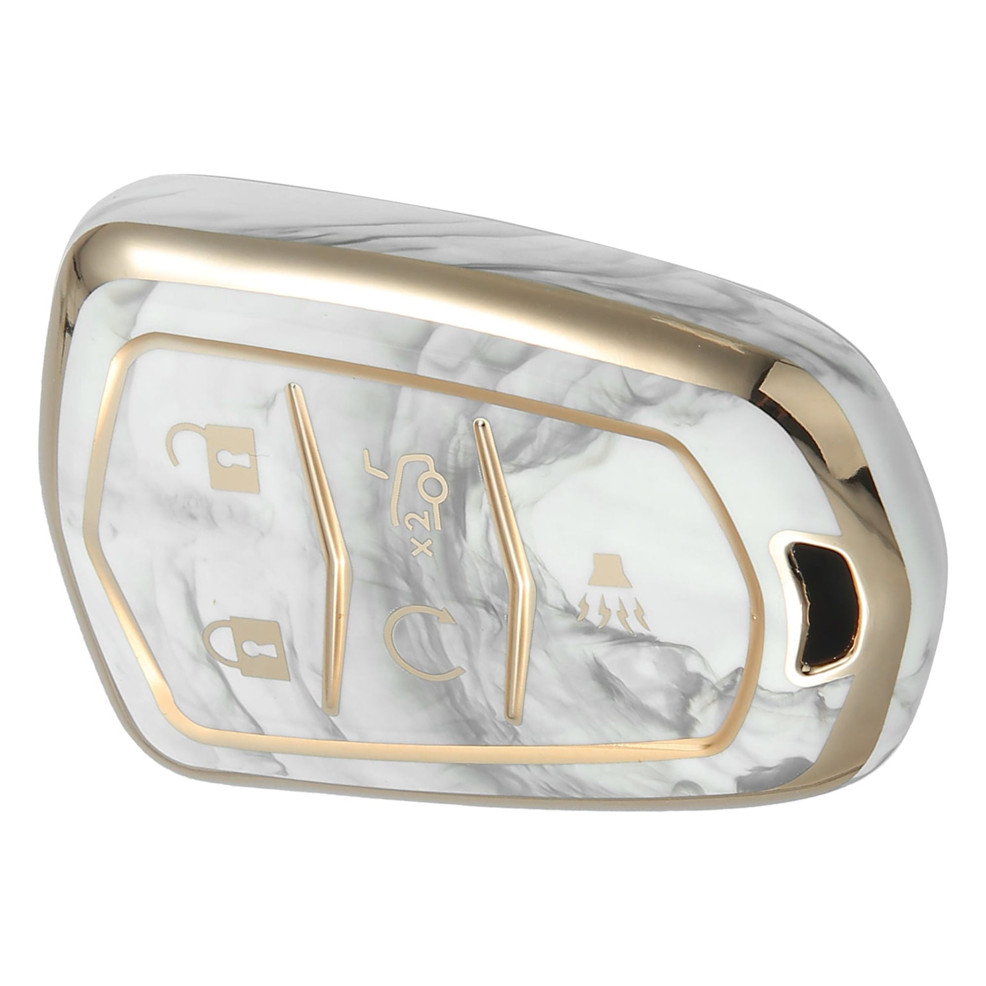 Unique Bargains Key Fob Cover for Cadillac Escalade ATS 5 Button TPU ...