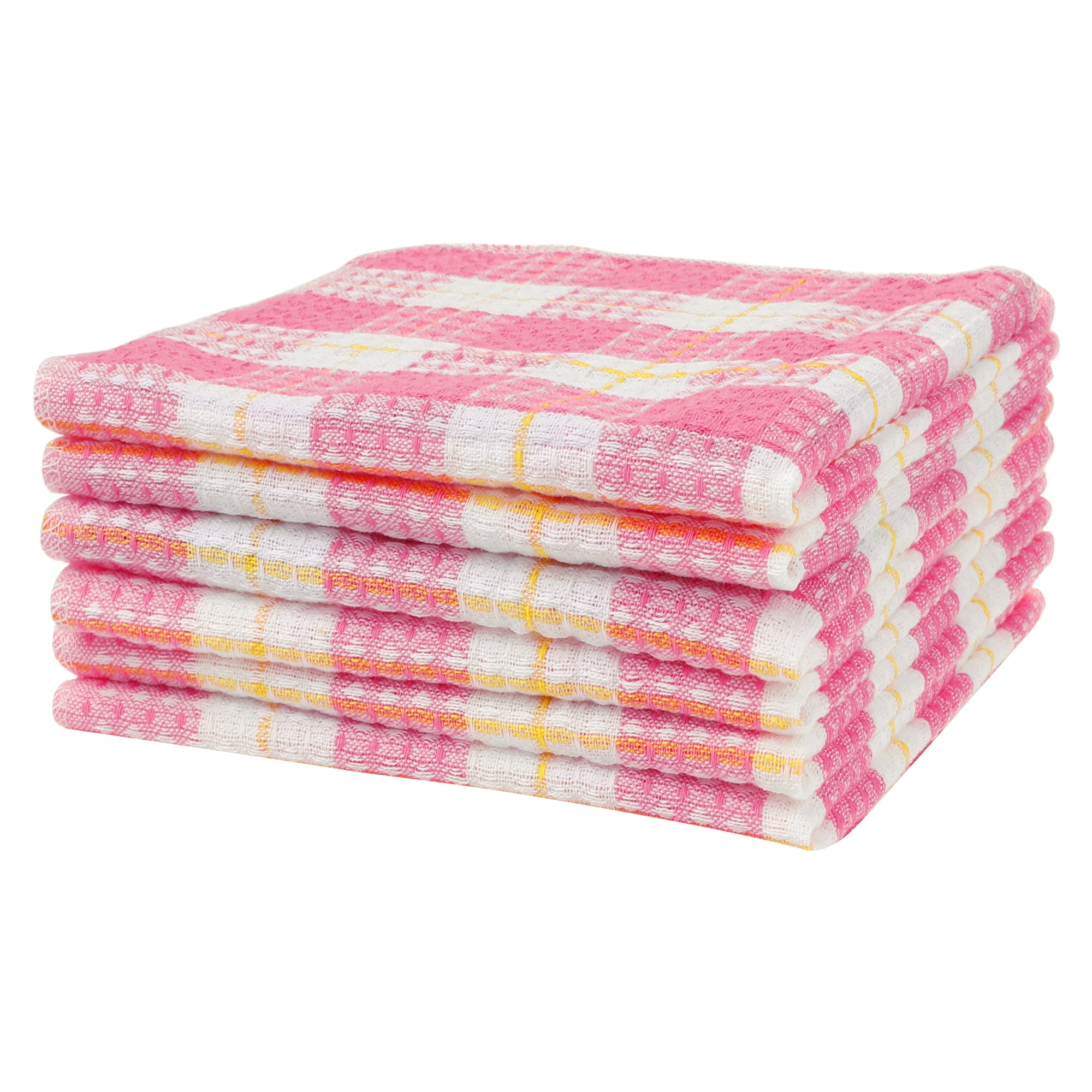 Unique Bargains Kitchen Dish Cloths 14" x 16" Absorbent Dish Drying ...