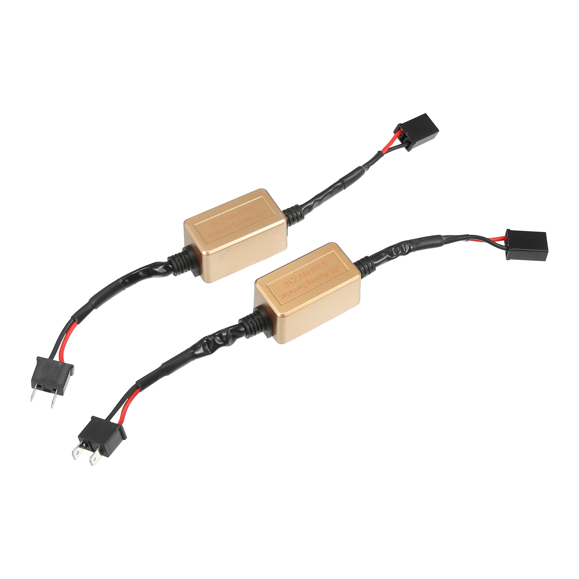 Unique Bargains LED Car Headlight Canbus Decoder C16 H7 Error Free ...