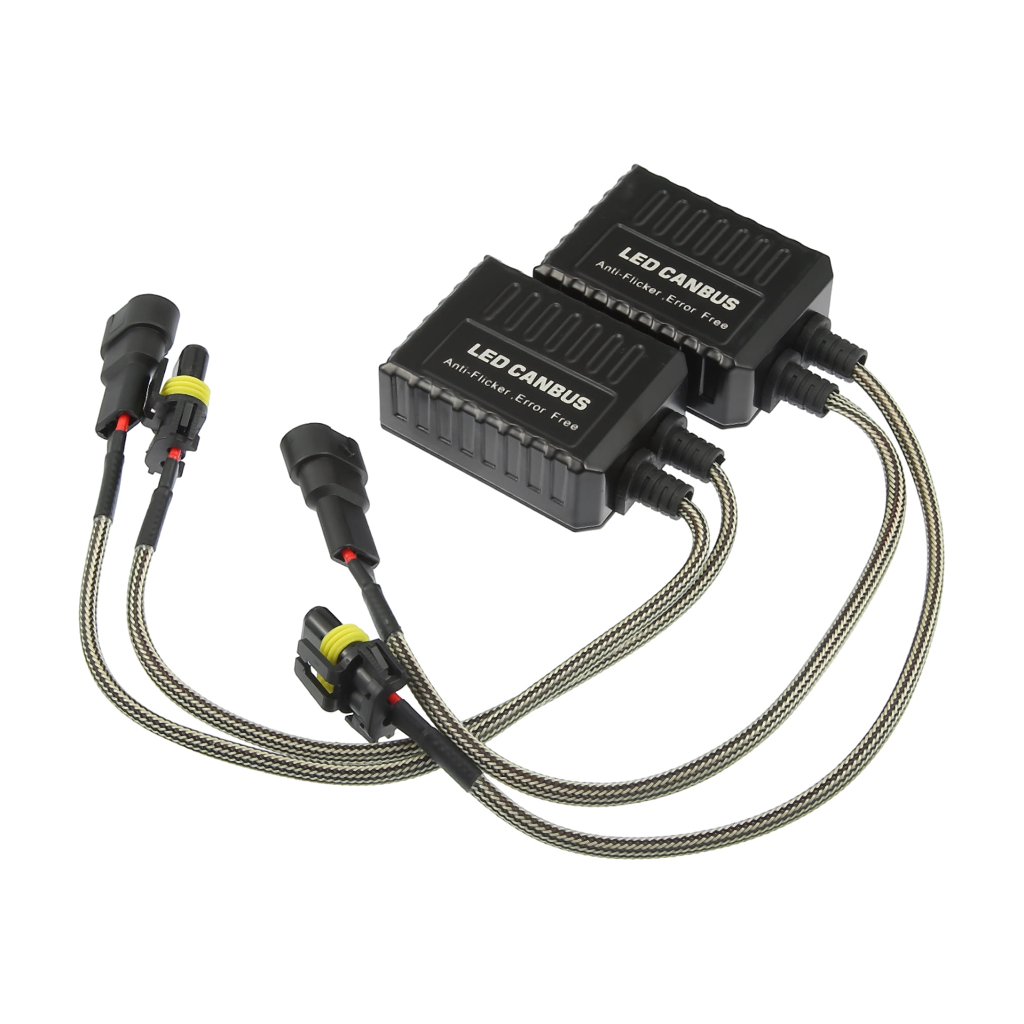 Unique Bargains LED Car Headlight Canbus Decoder C20 9005 9006 Error ...
