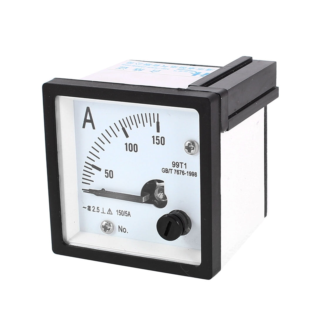 Unique Bargains Lab 0-150A Square Current Testing Panel Ampere Meter ...
