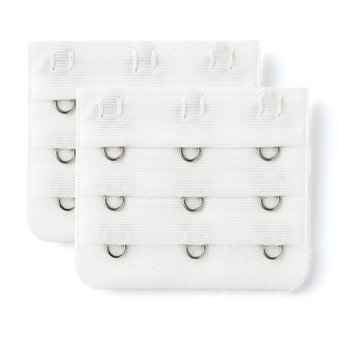 Unique Bargains Ladies Bra Extenders 3-Hook Adjustable Length 2-Pack ...