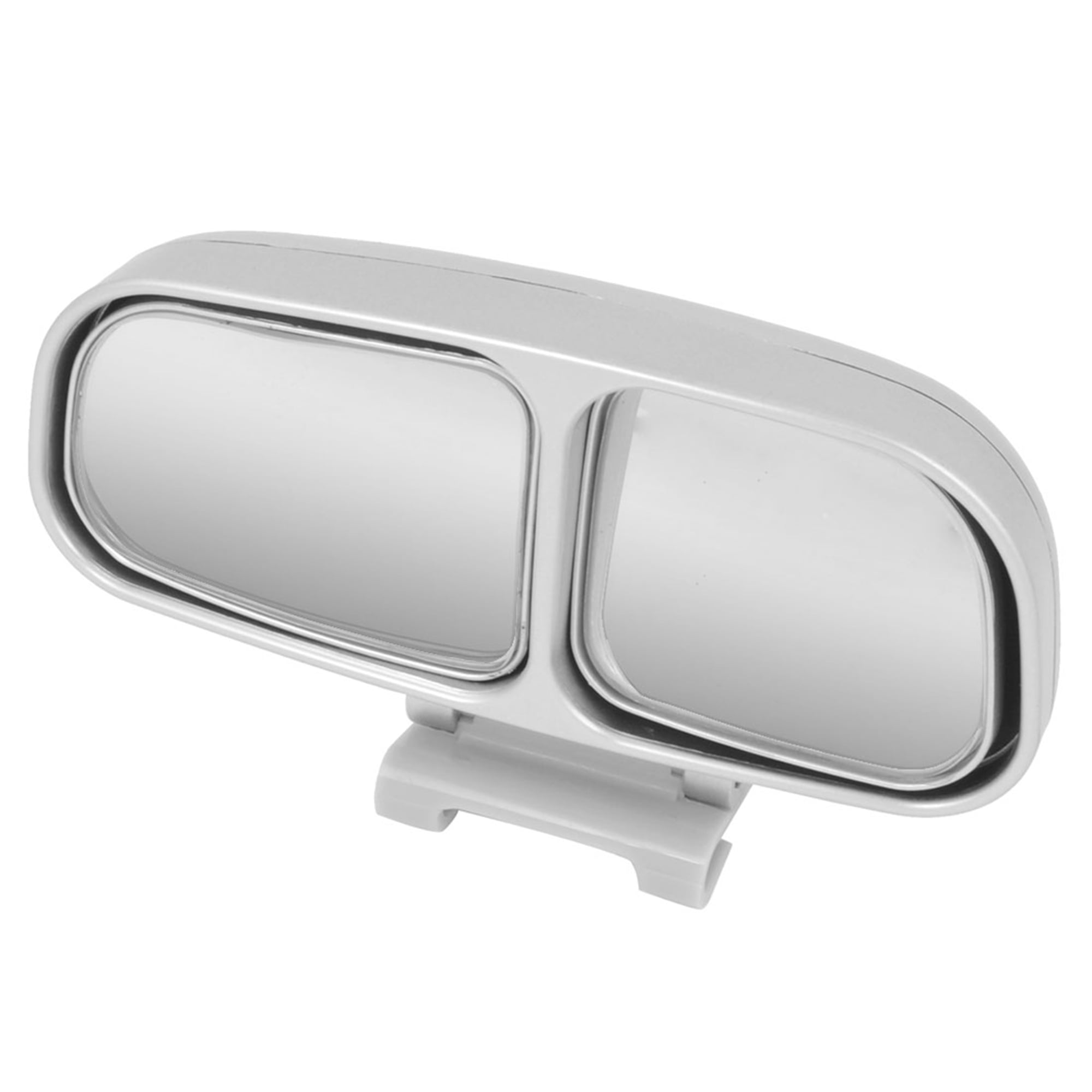 Unique Bargains Left Side Wide Angle Rear View Blind Spot Mirror Silver ...