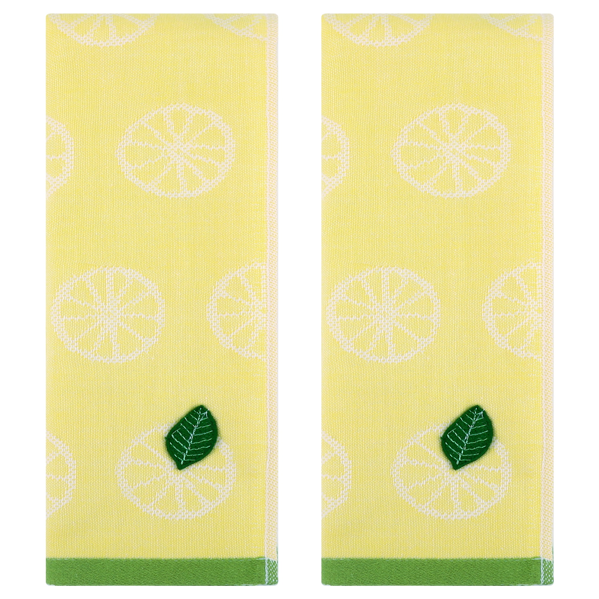 Unique Bargains Lemon Fruit Pattern Cotton Hand Towels for Bathroom ...