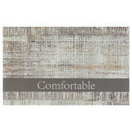 Yellowstone 20" x 30" Rustic Two-Tone Kitchen Mat, Kayce Collection ...