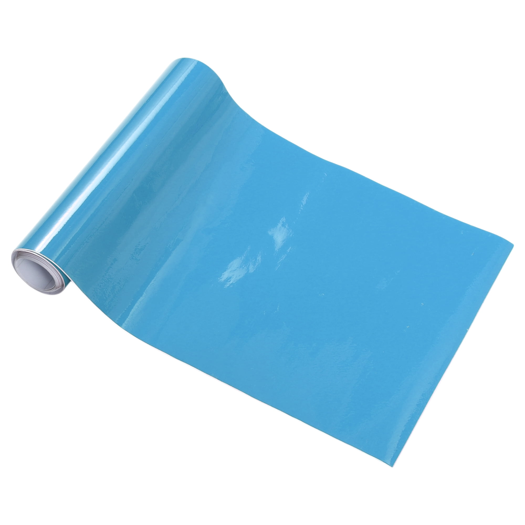 Unique Bargains Light Blue Protective Car Wrap Film 0.49ft x 59.84inch ...