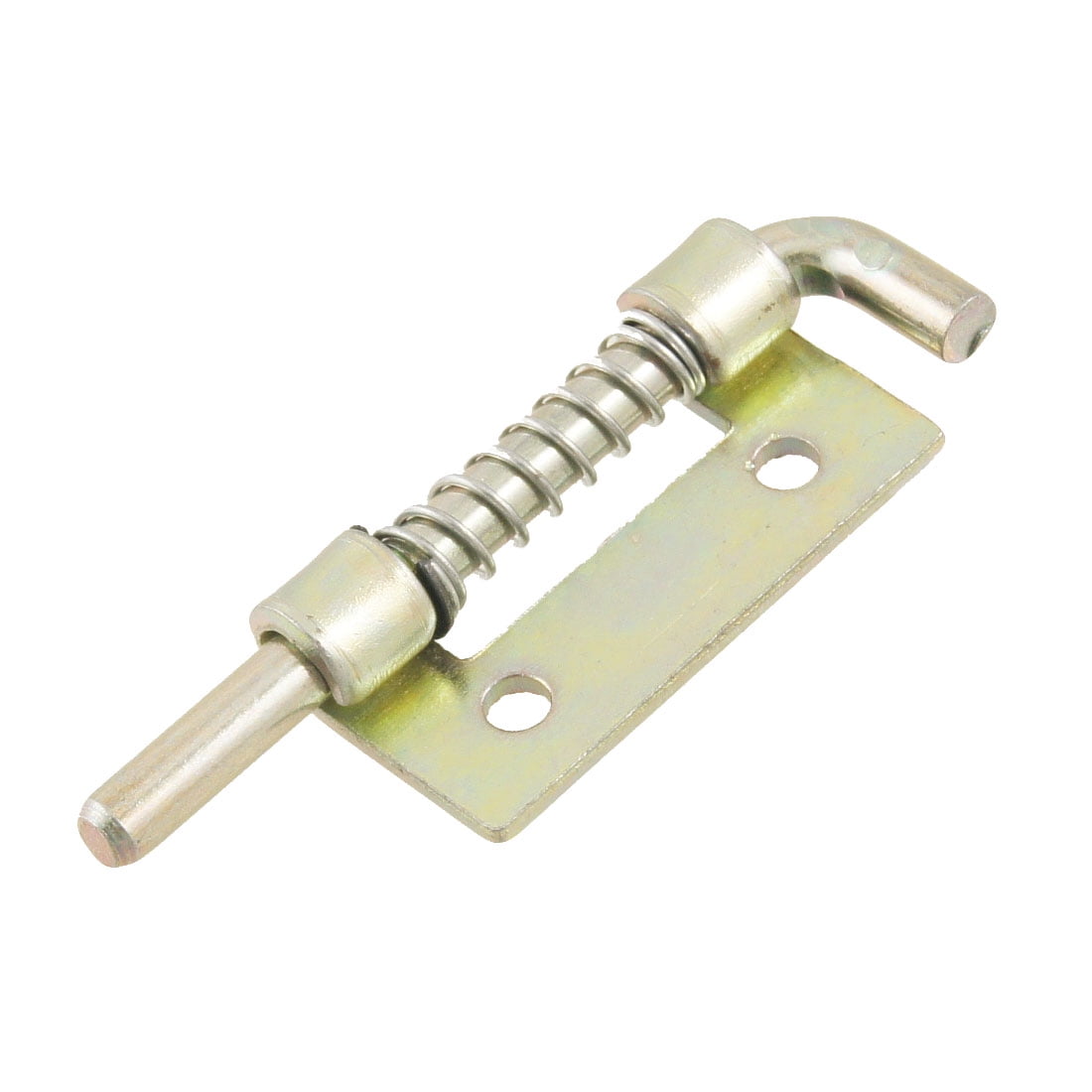 Unique Bargains Locked Spring Loaded Metal Bolt Latch 2" Length ...