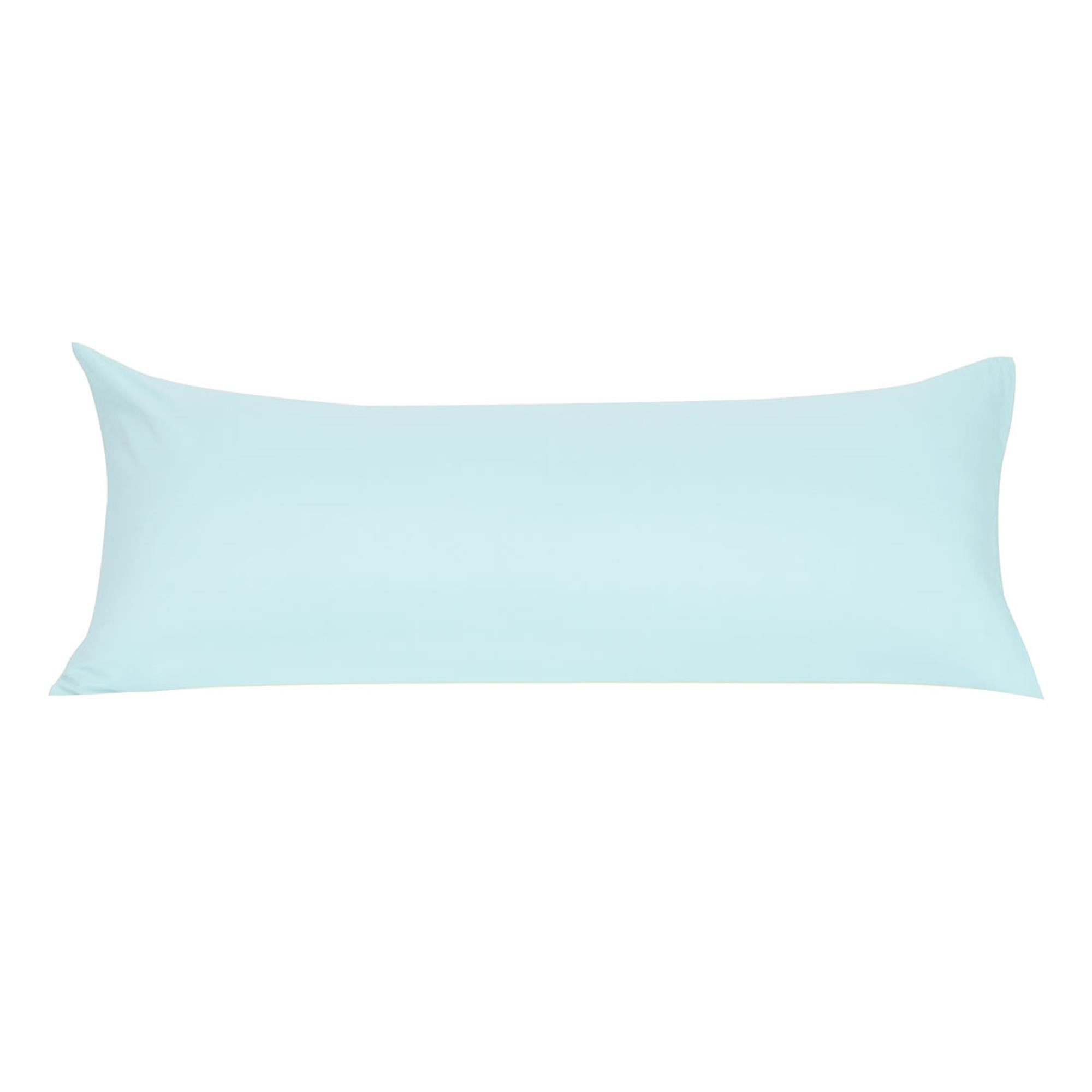 Unique Bargains Pillowcases Zippered Microfiber Body Pillow Cover Spa ...