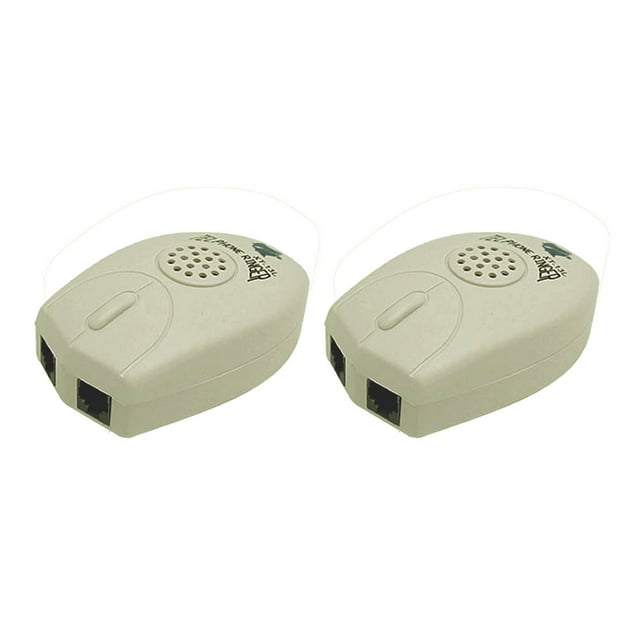 Unique Bargains Loud Sound RJ11 Telephone Ring Ringer Amplifier，2 Pack ...