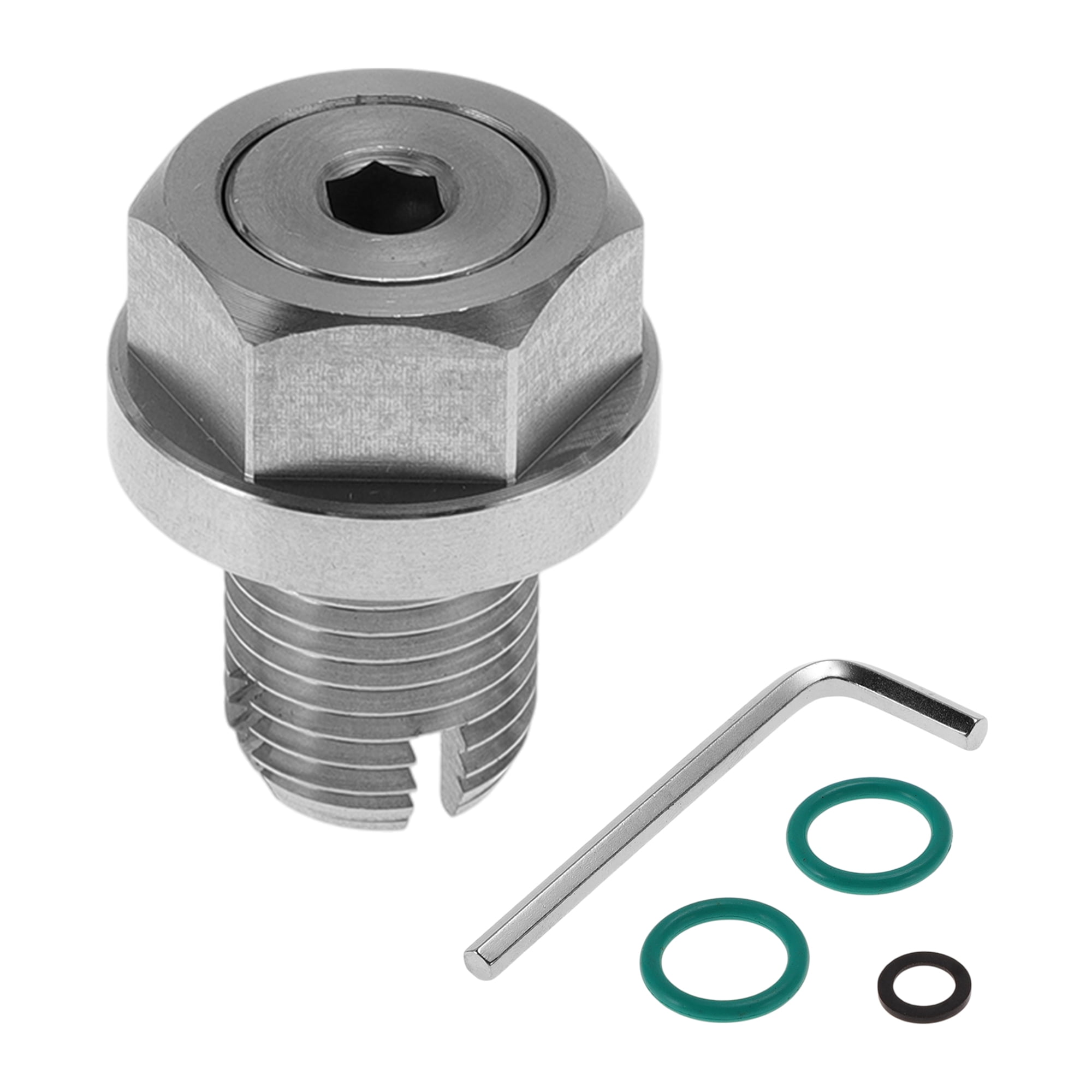 Unique Bargains M12.1x1.5 Oil Drain Plug Stainless Steel Oil Pan Drain ...