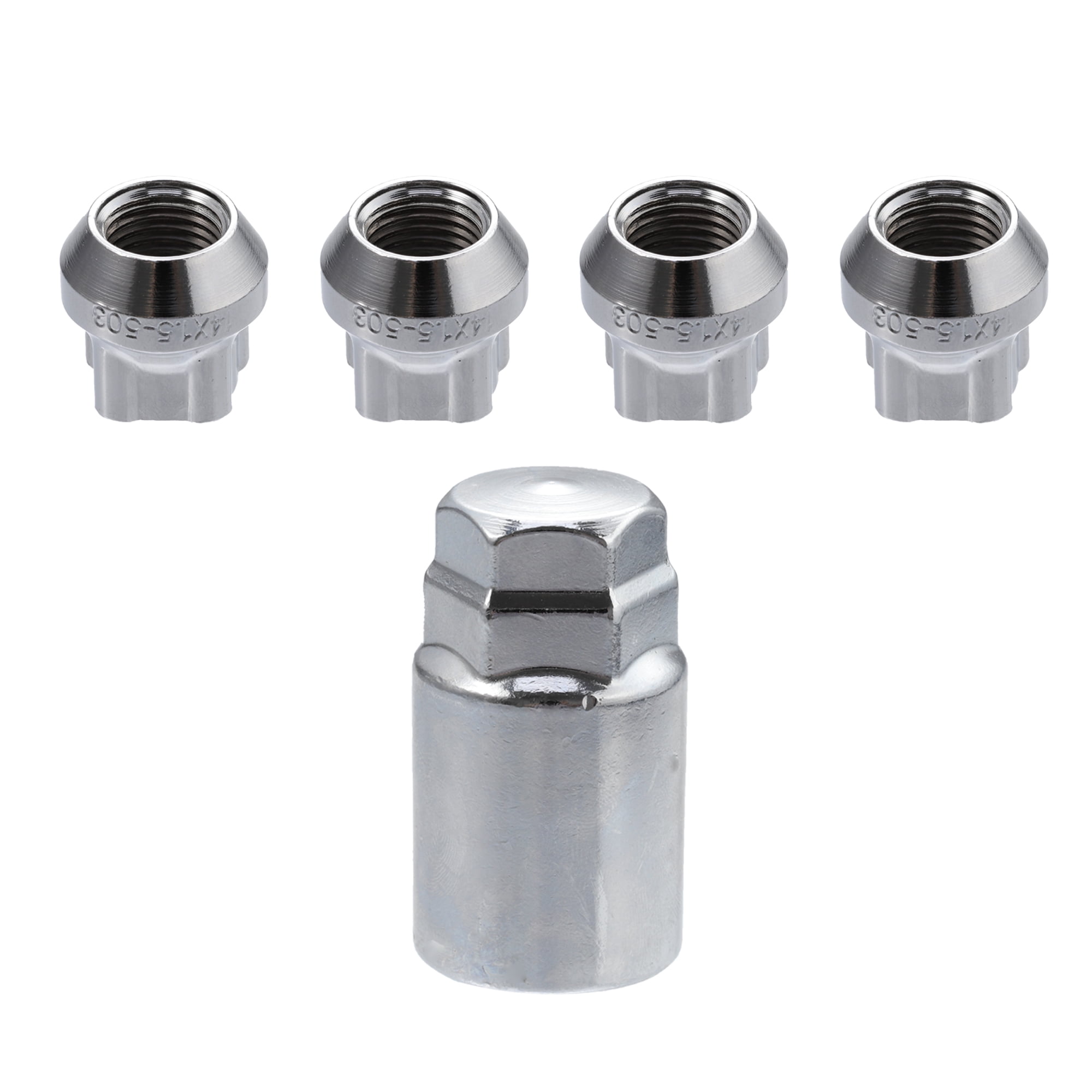 Unique Bargains M14x1.5 Car Wheel Lock Lug Nuts Anti Theft Lug Nut ...