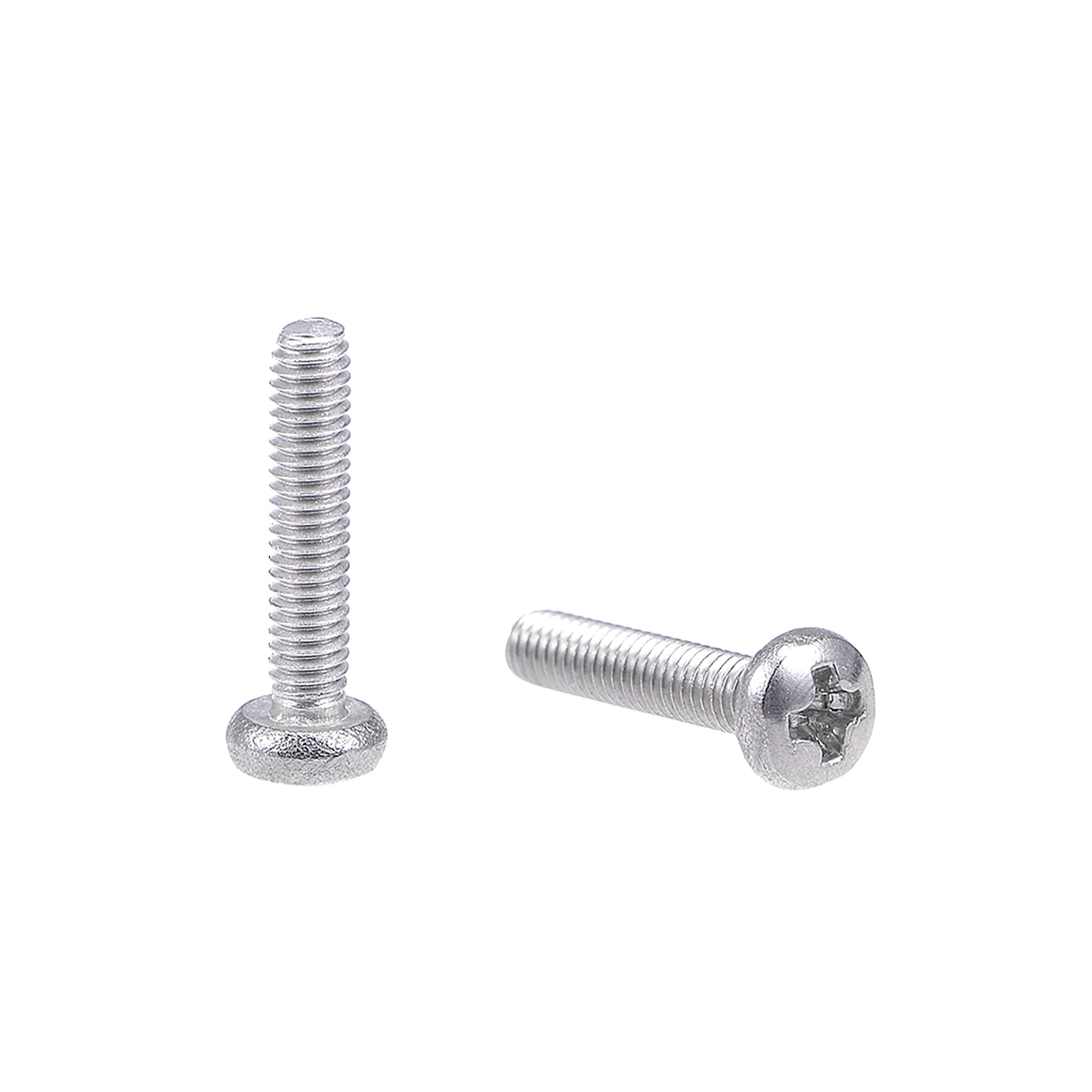 Unique Bargains M2.5x12mm Machine Screws Pan Phillips Head Screw ...