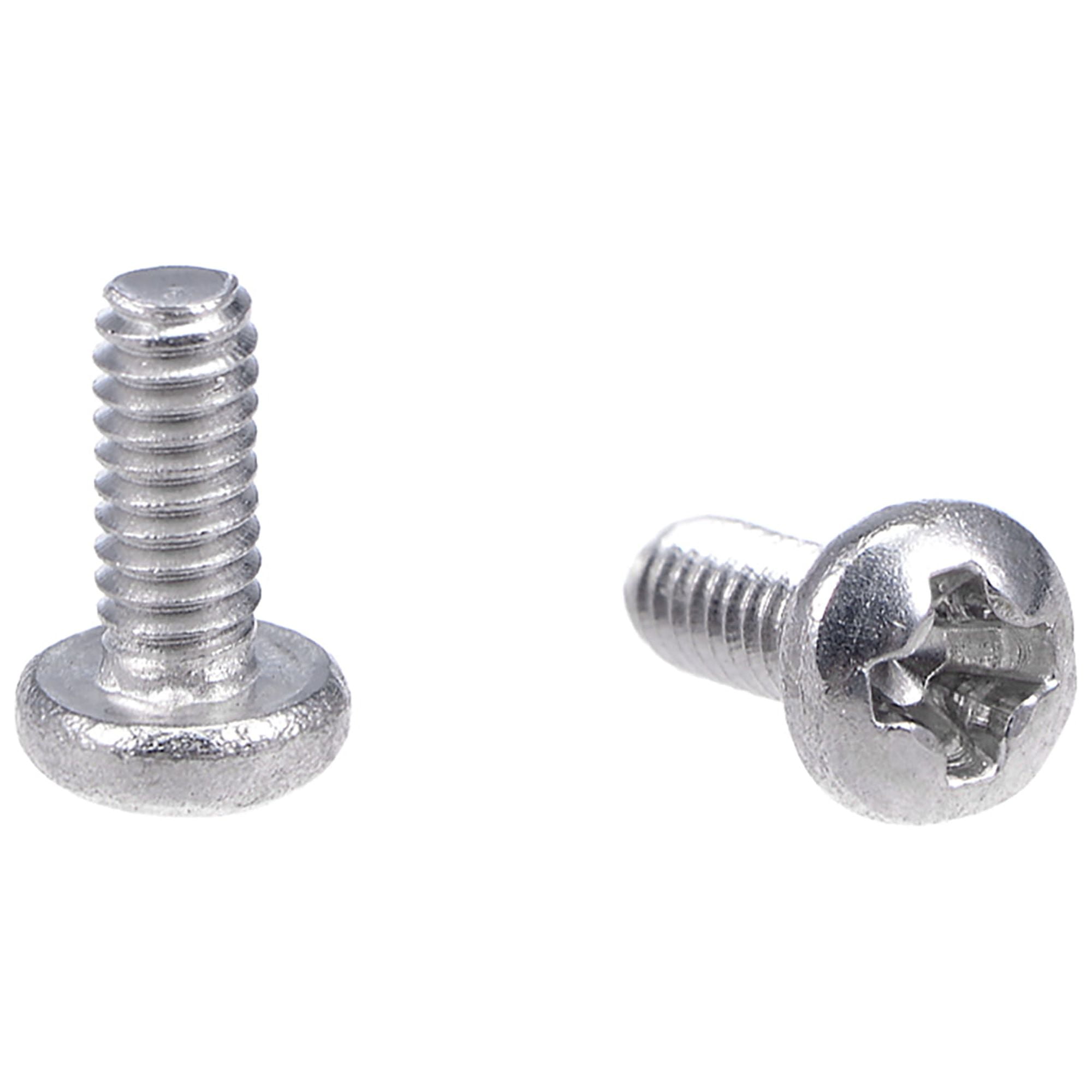 Unique Bargains M2x5mm Machine Screws Pan Phillips Head Screw Fasteners ...