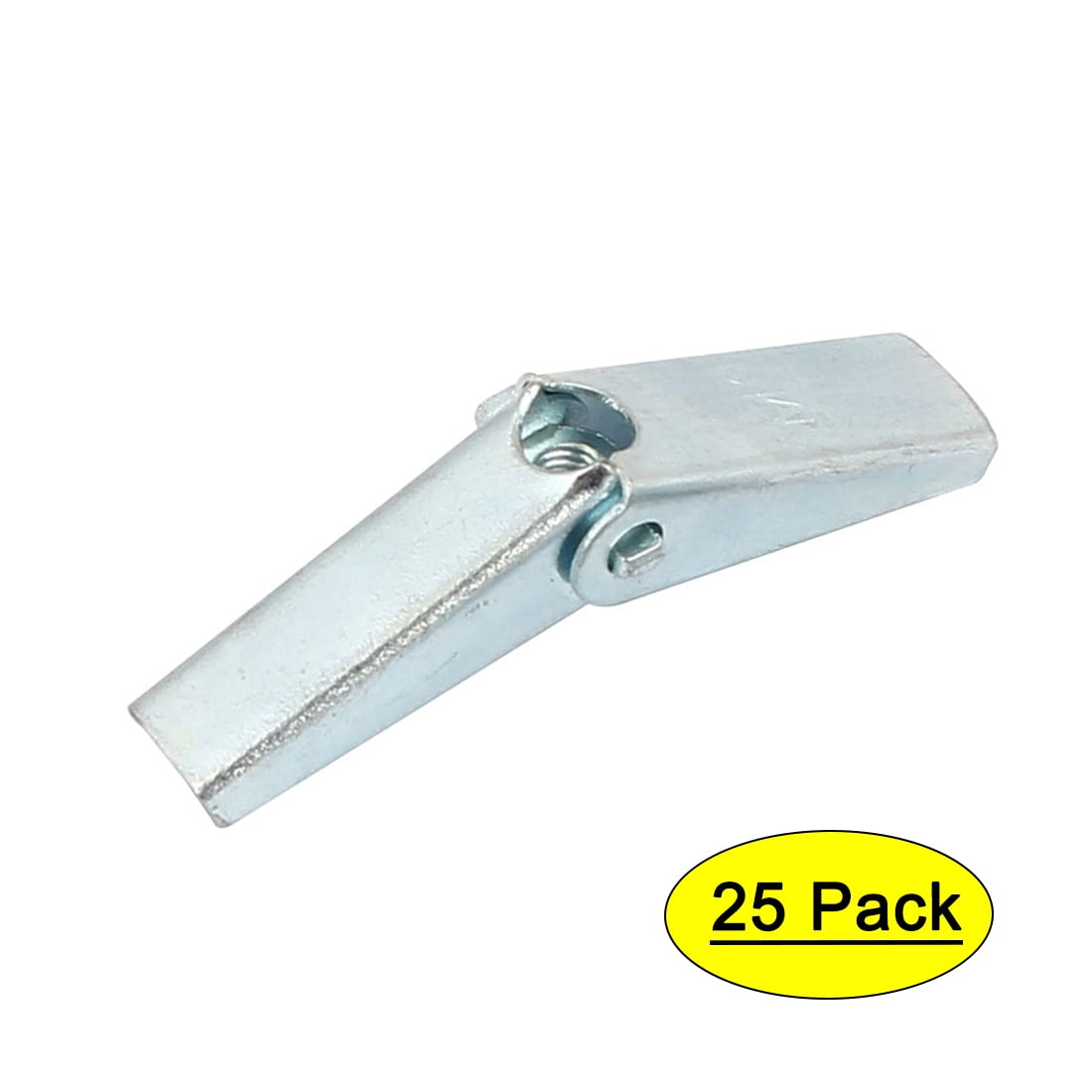 Unique Bargains M3 Dia Female Thread Spring Loaded Hollow Wall Toggle ...