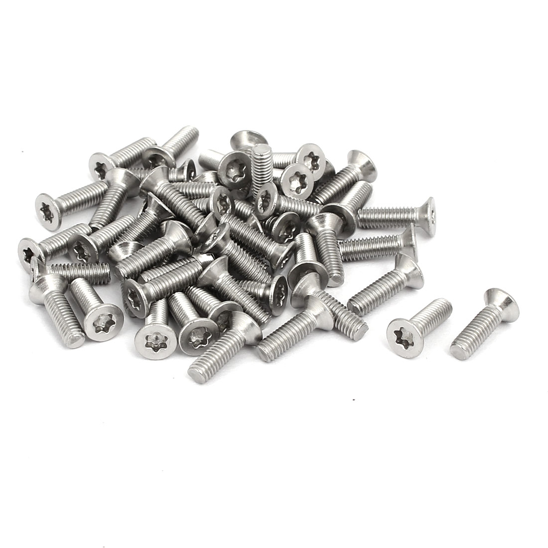 Unique Bargains M3x10mm 304 Stainless Steel Flat Head Torx Machine ...
