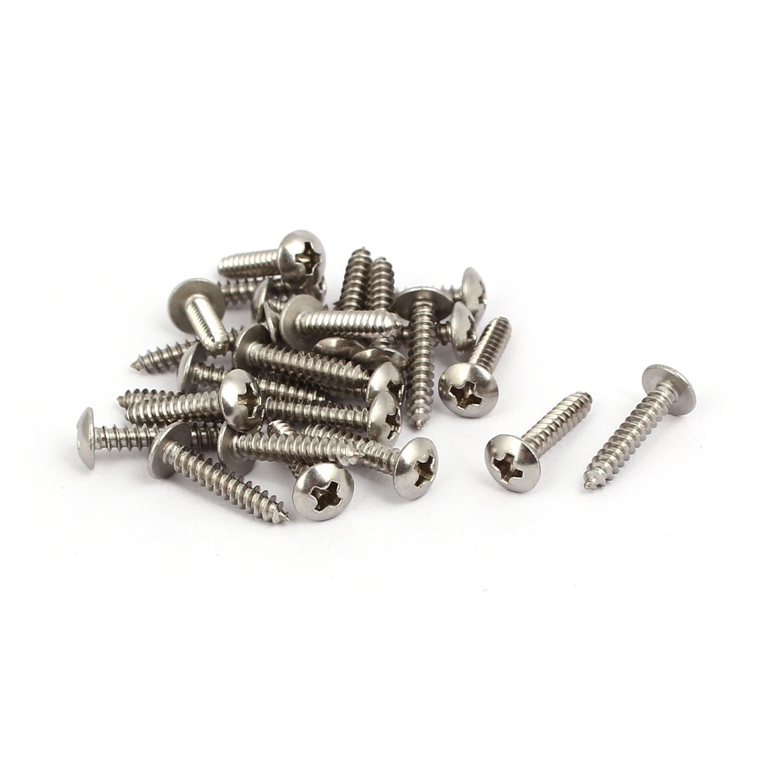 Unique Bargains M3x16mm Thread 316 Stainless Steel Head Self Tapping ...