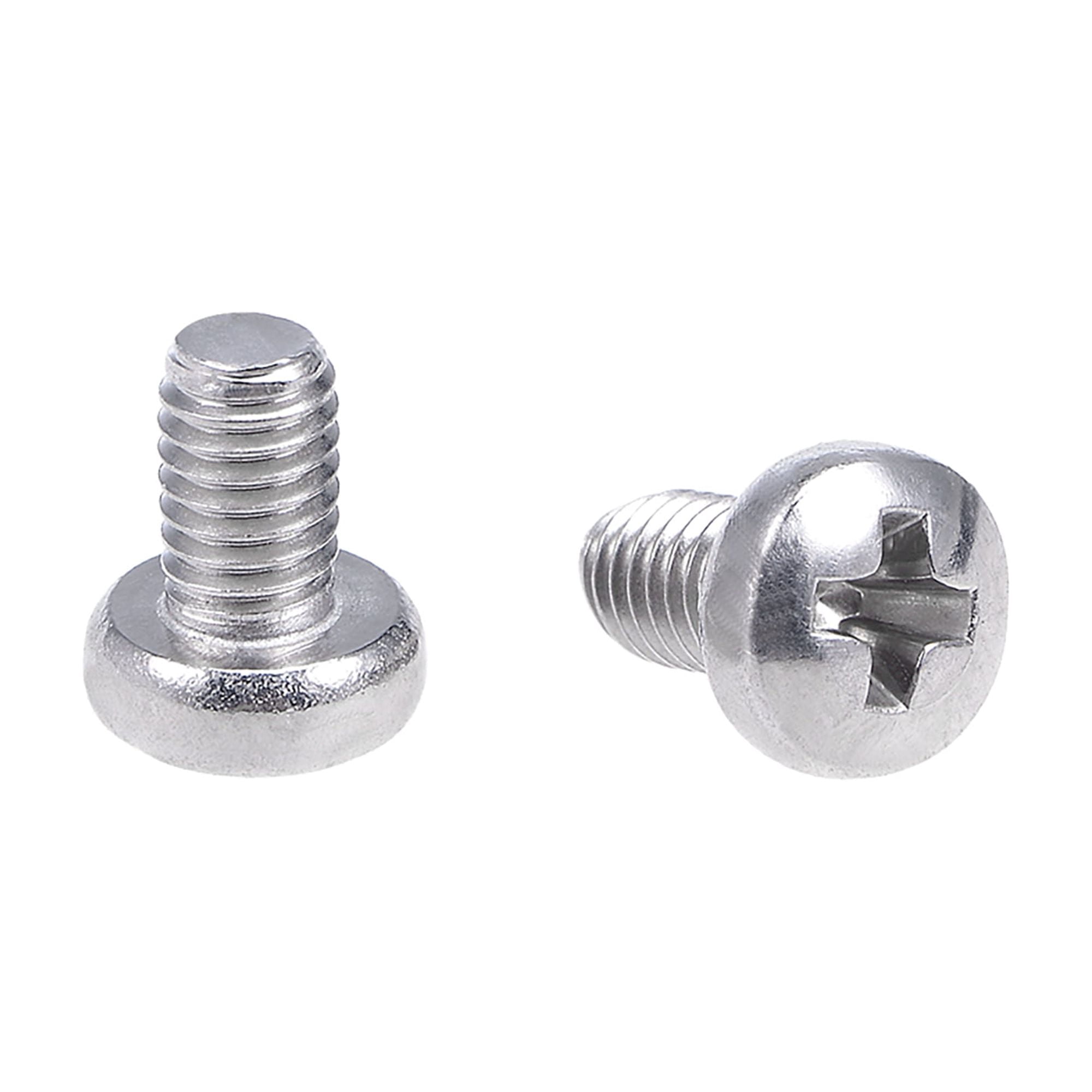Unique Bargains M3x5mm Machine Screws Pan Phillips Cross Head Screw ...