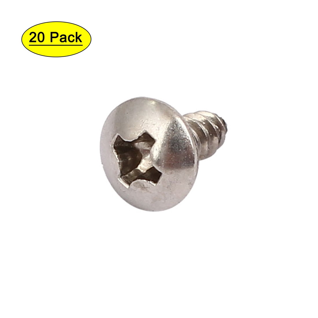 Unique Bargains M3x8mm Thread 316 Stainless Steel Head Self Tapping ...