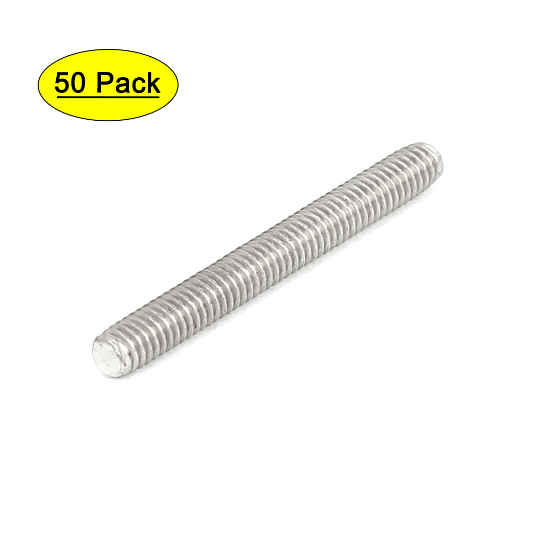 Unique Bargains M4 x 35mm 304 Stainless Steel Fully Threaded Rod Bar ...