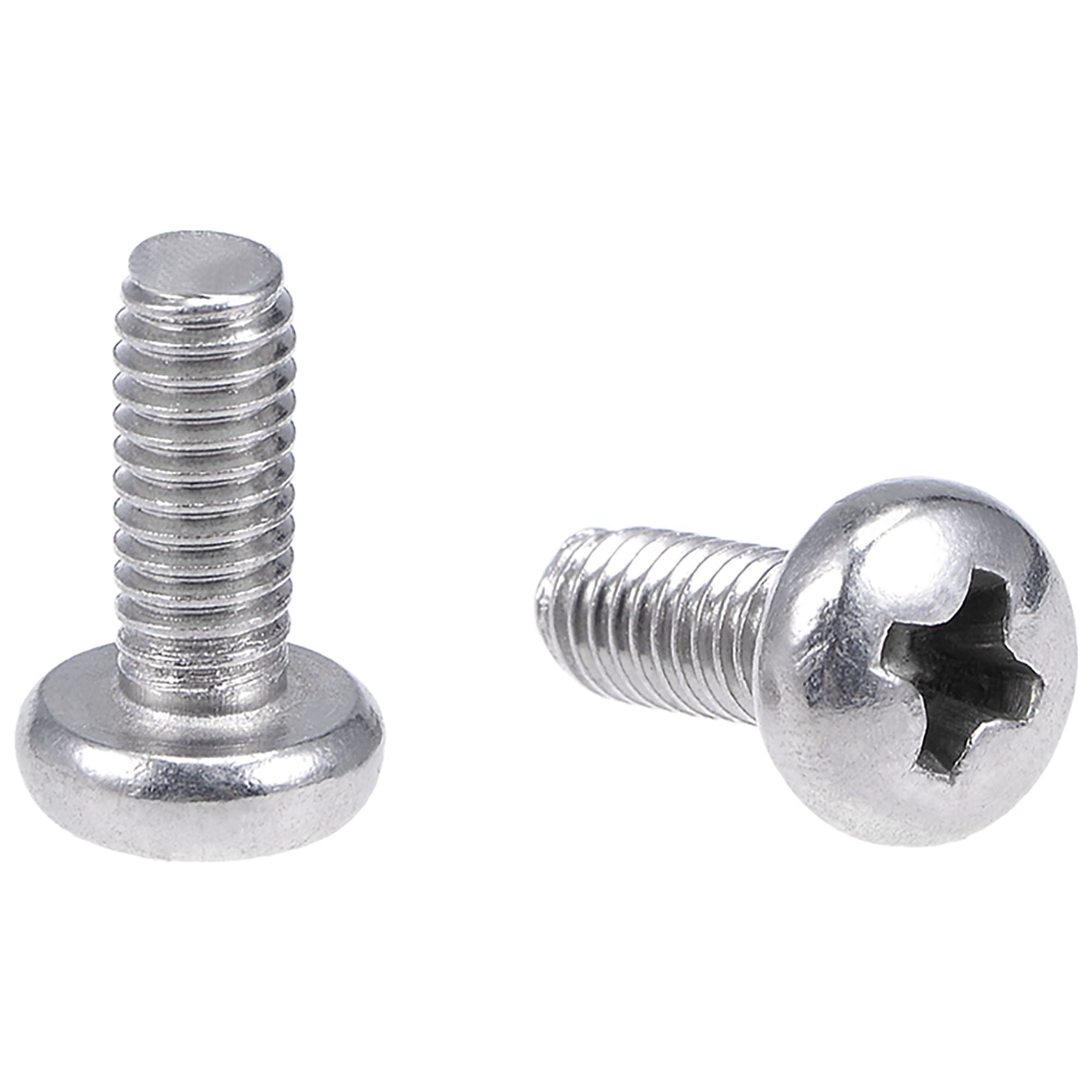 Unique Bargains M4x10mm Machine Screws Pan Phillips Cross Head Screw ...