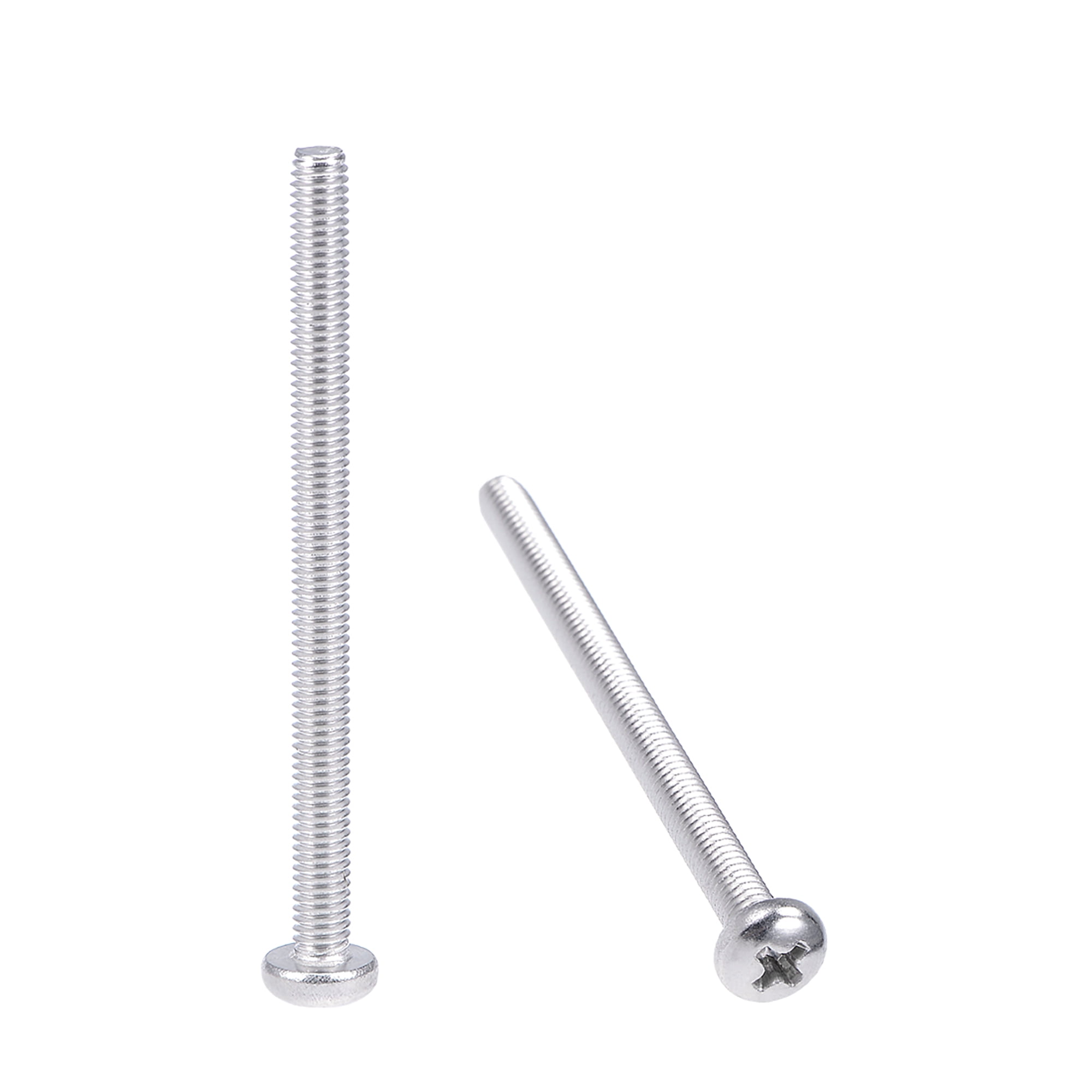 Unique Bargains M4x55mm Machine Screws Pan Phillips Cross Head Screw ...