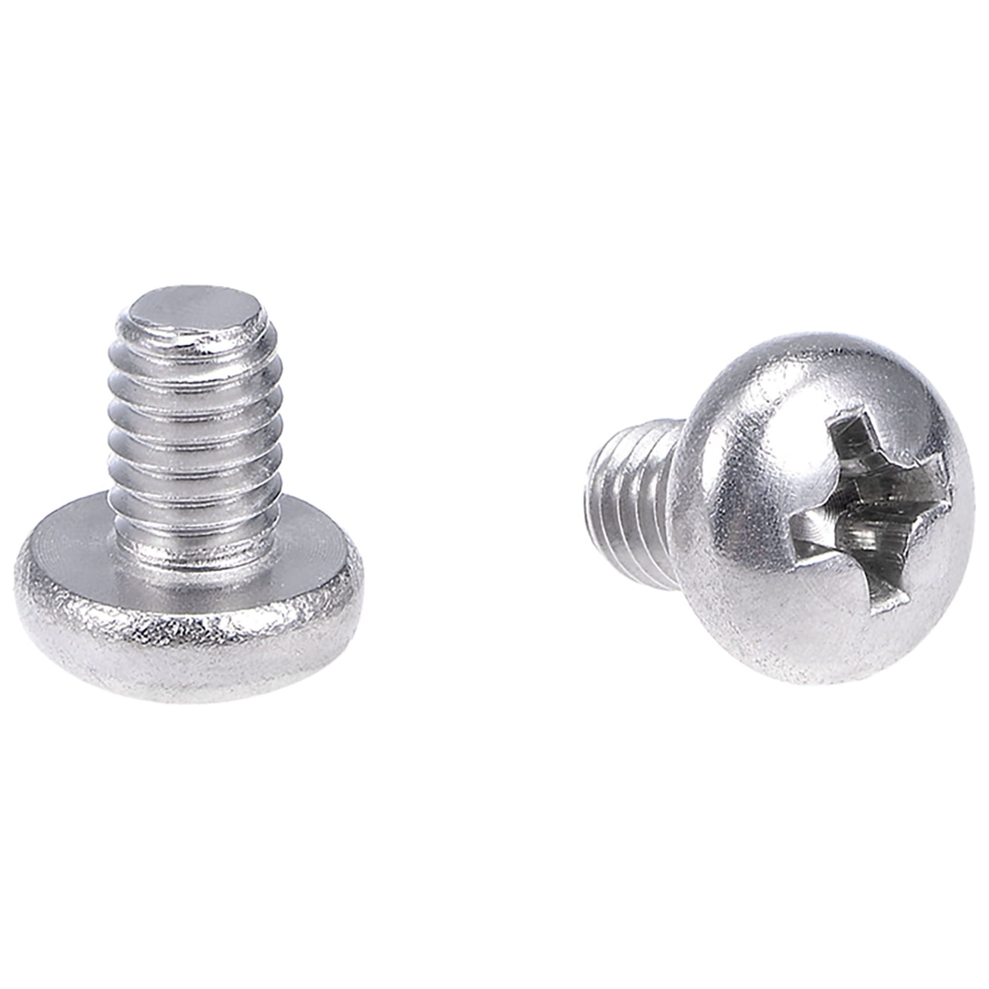 Unique Bargains M4x6mm Machine Screws Pan Phillips Cross Head Screw ...