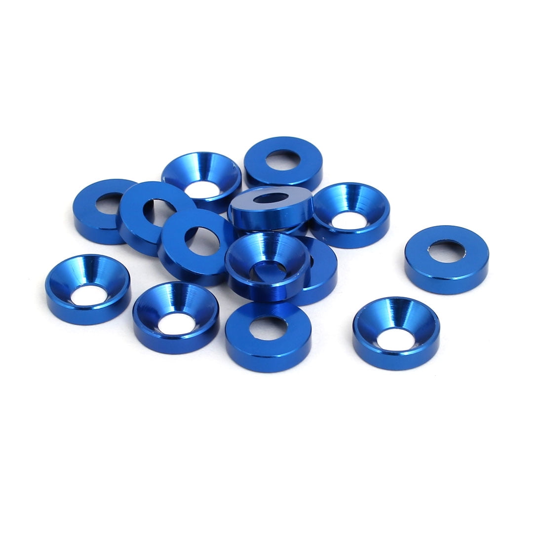 Unique Bargains M5 Aluminium Alloy Cup Head Engine Bay Bumper Washer ...