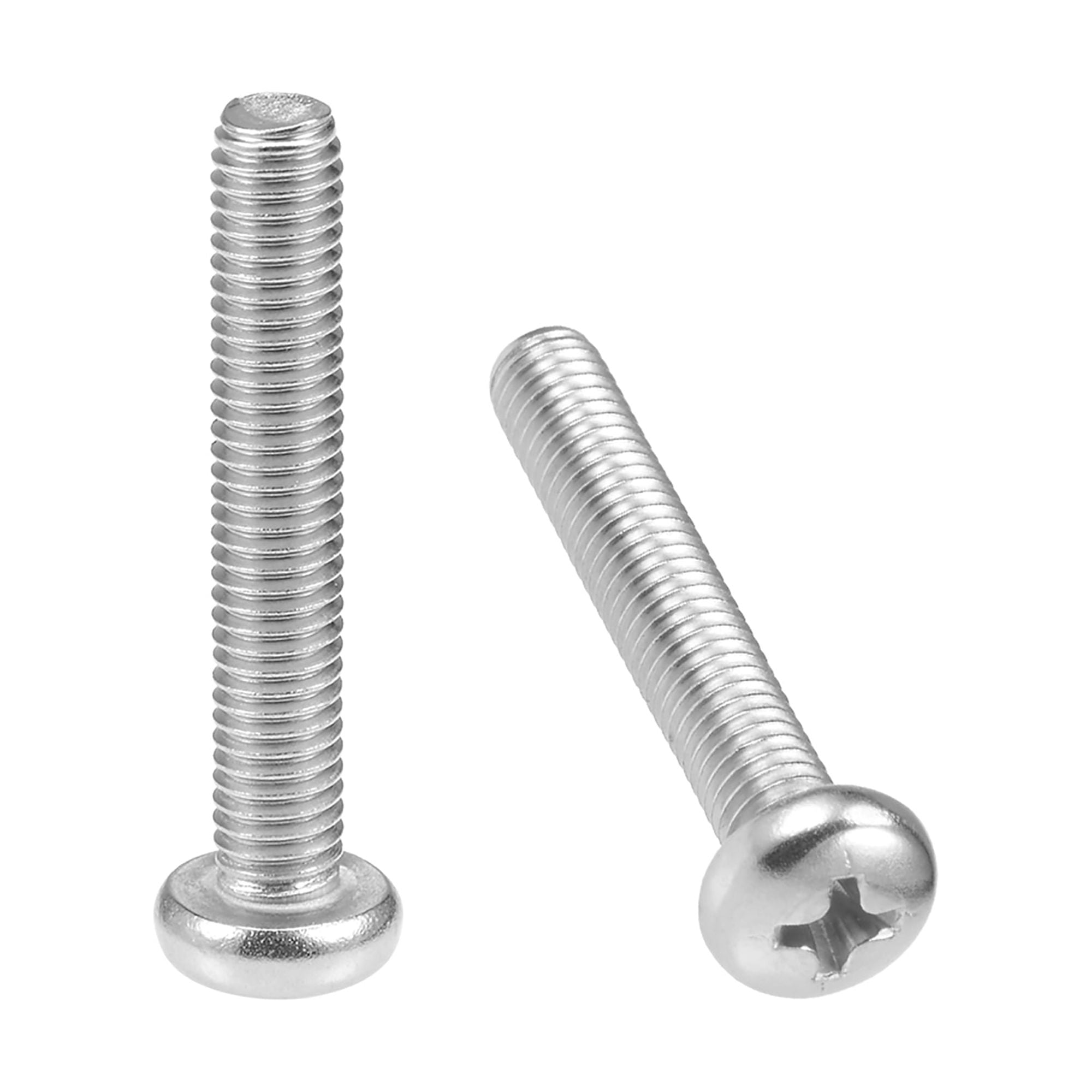 Unique Bargains M5x30mm Machine Screws Phillips Cross Pan Head Screw ...