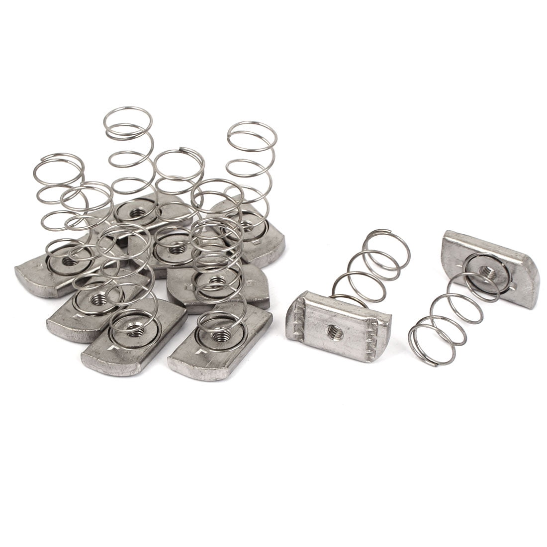 Unique Bargains M6 304 Stainless Steel Long Spring Strut Channel Nuts ...