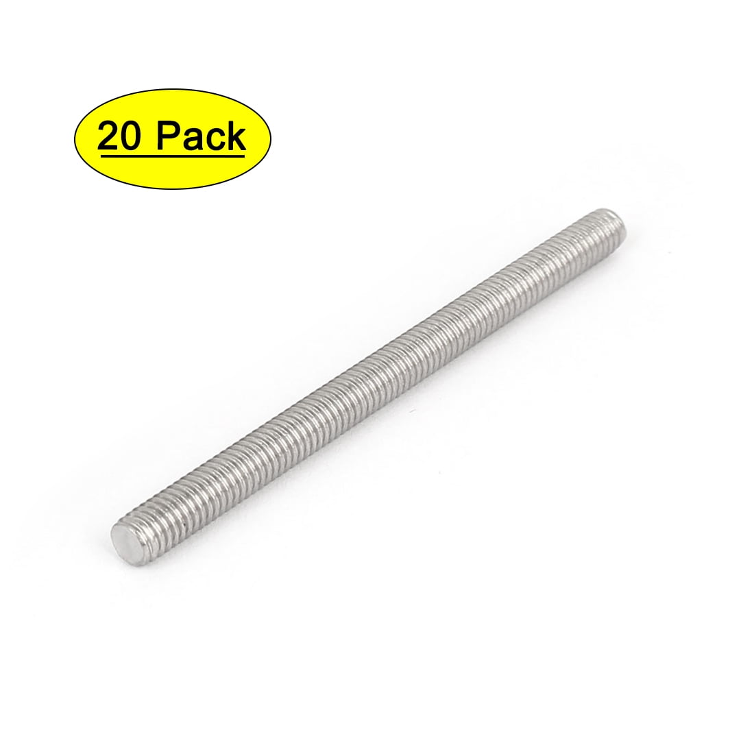 Unique Bargains M6 x 80mm 304 Stainless Steel Fully Threaded Rod Bar ...