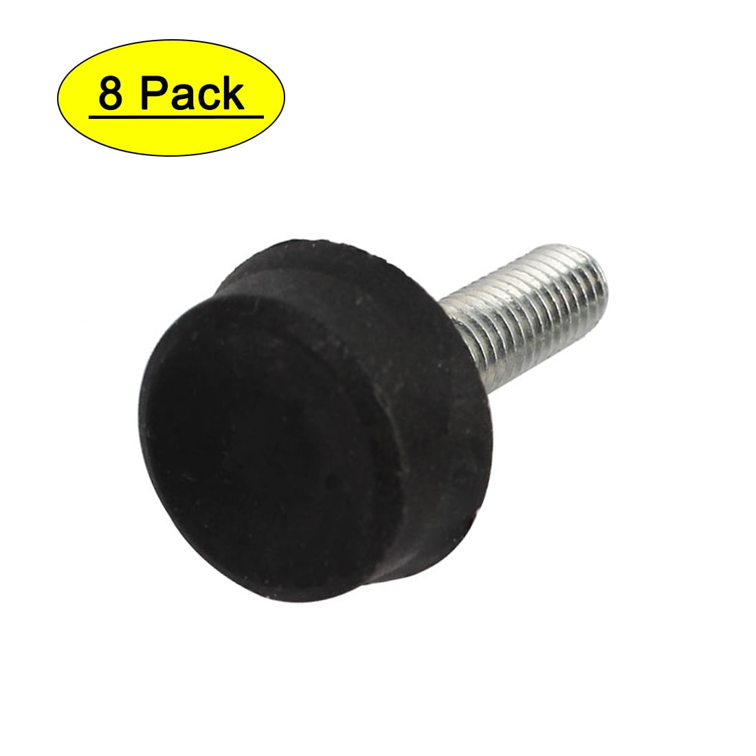 Unique Bargains M6x25mmx32mm Screw On Type Furniture Glide Adjustable ...